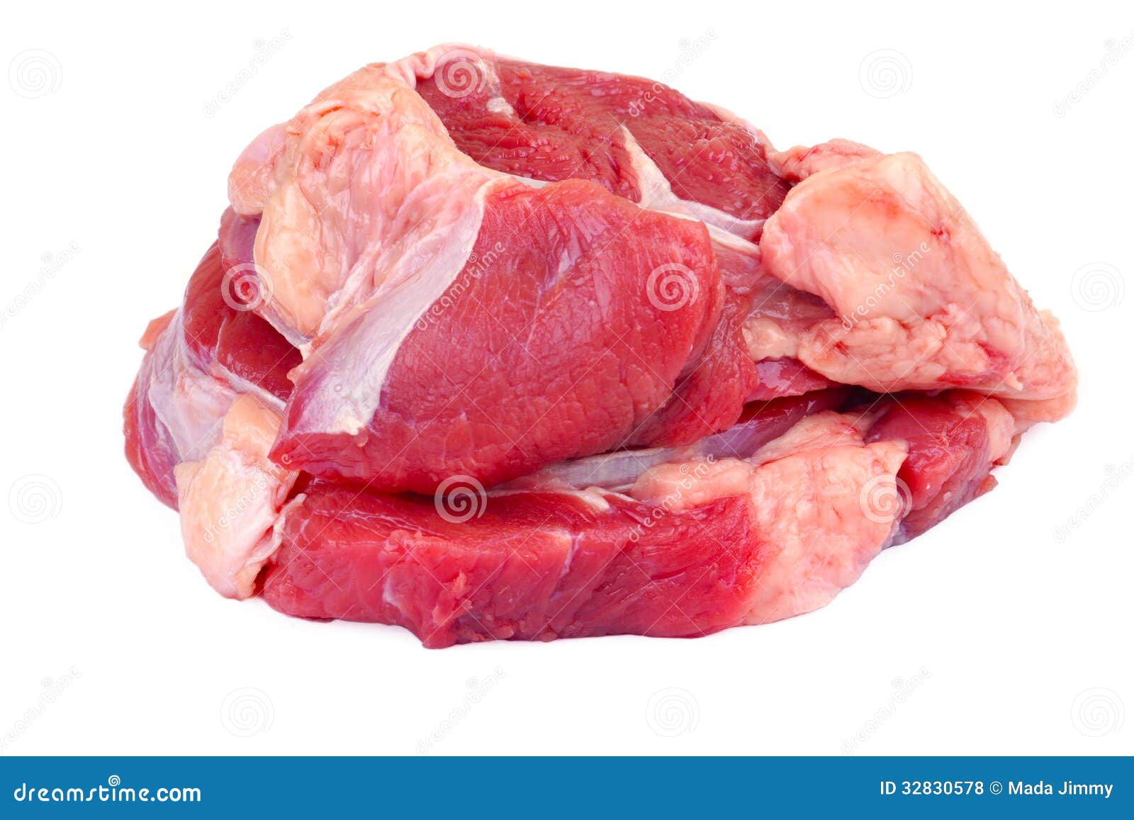 Piece of Raw Meat stock photo. Image of steak, meat, roast - 32830578