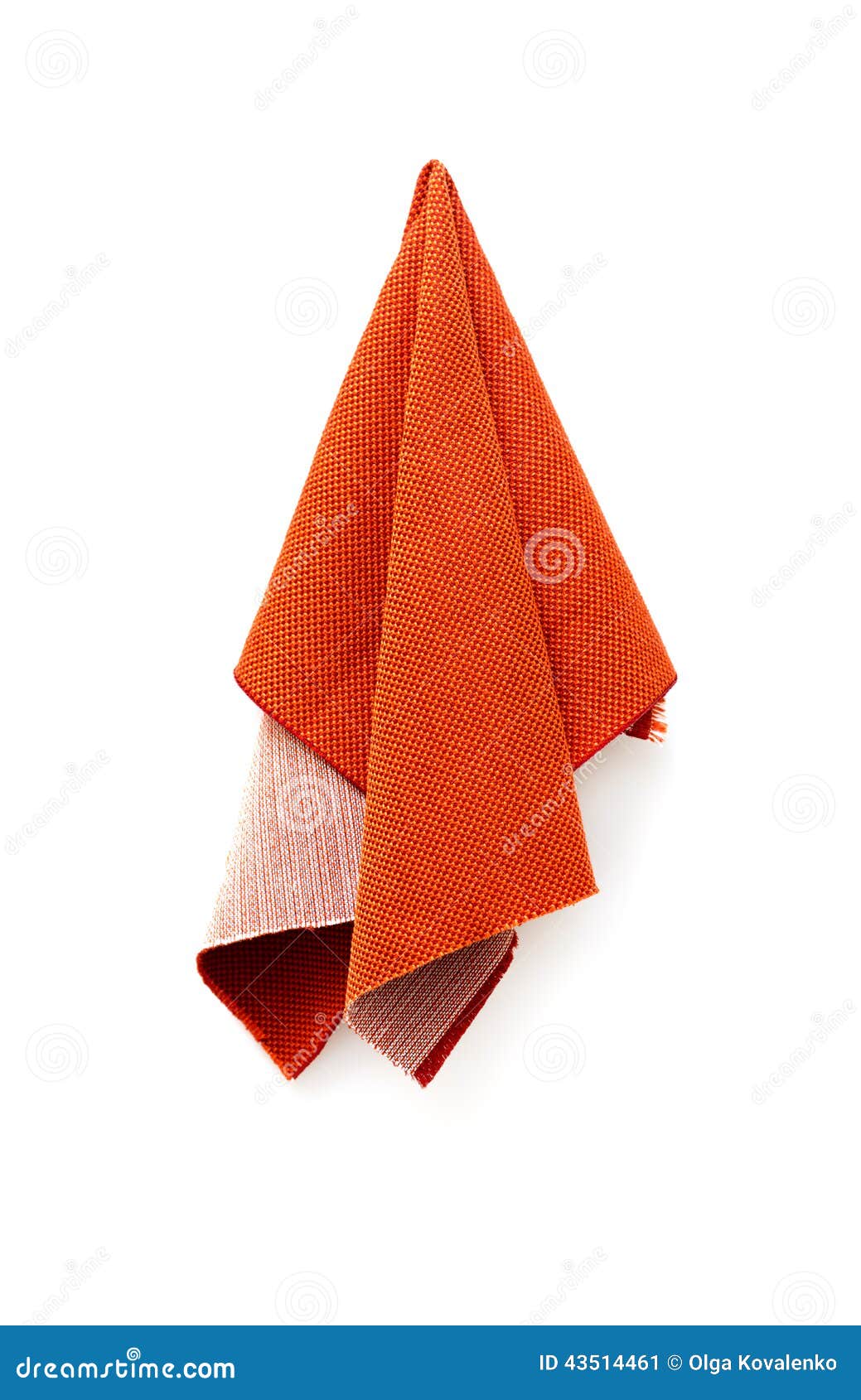 A piece of red cloth stock image. Image of colorful, cloth - 43514461