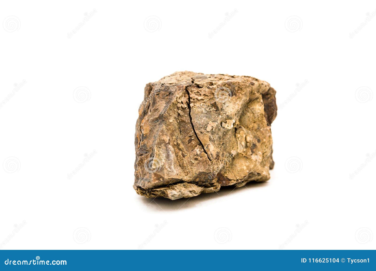 Piece of rock isolated stock photo. Image of colors - 116625104