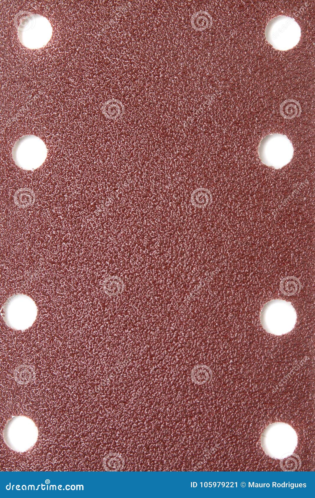 Piece of Sandpaper of Rectangular Shape. Stock Image - Image of shape ...