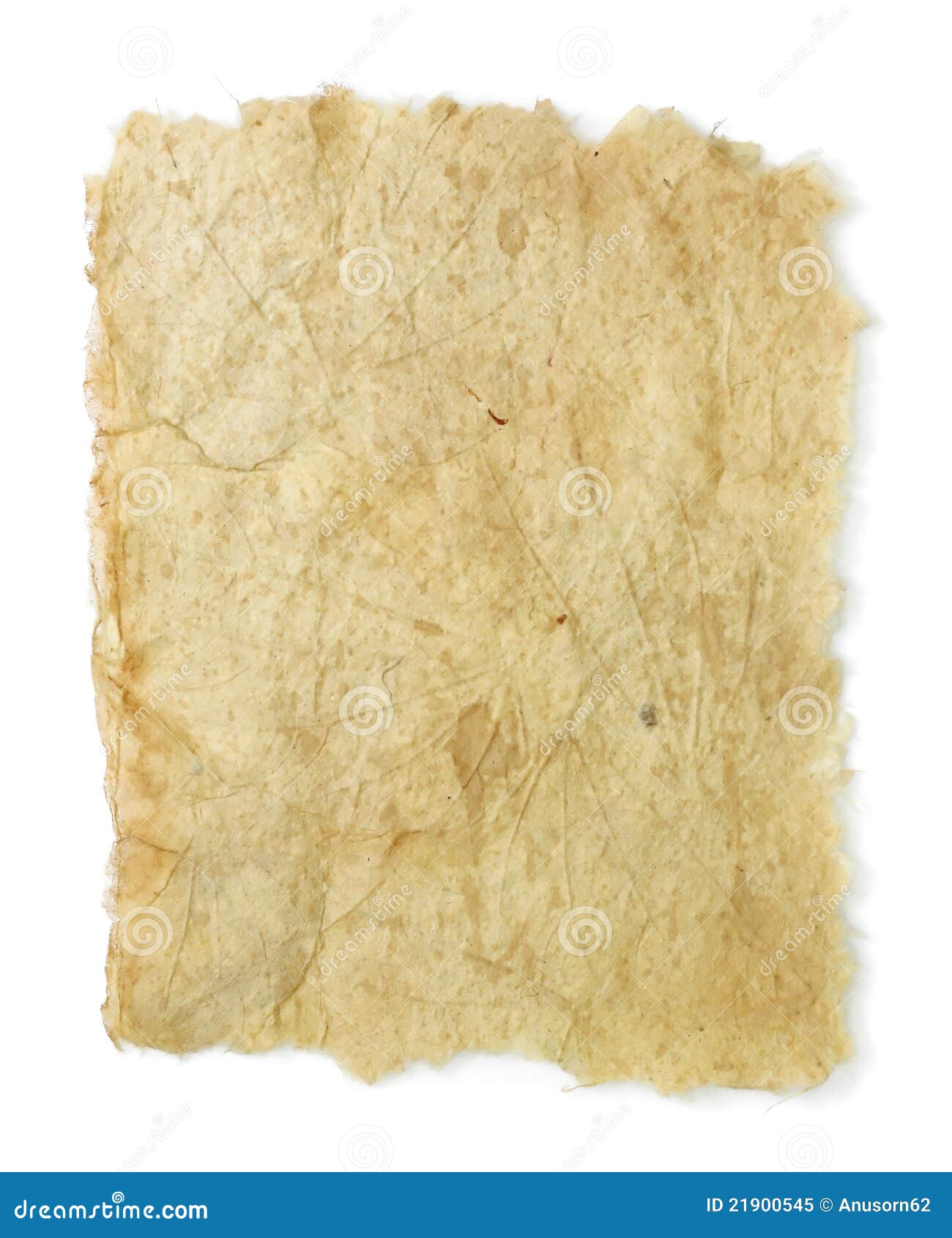 Piece of stained paper stock image. Image of fray, texture - 21900545