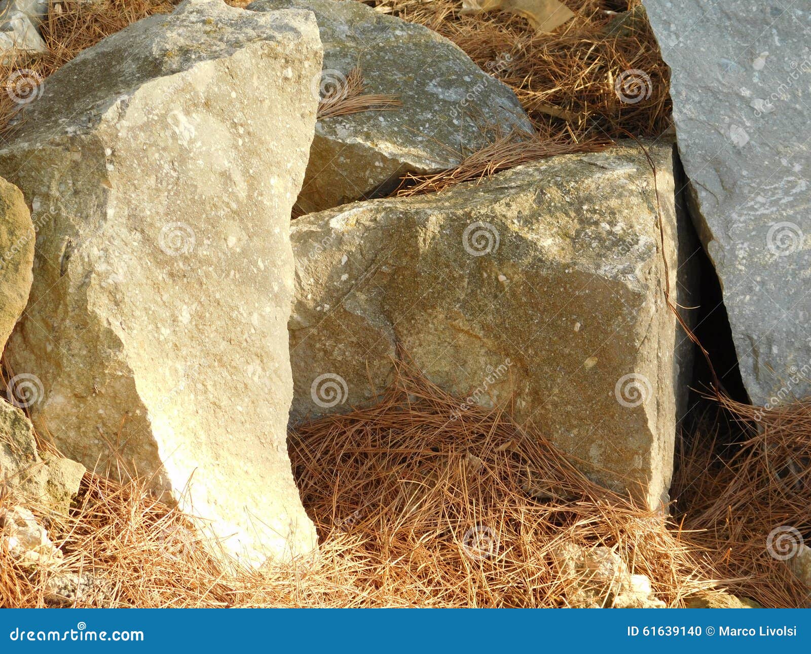 Piece of stone outside stock photo. Image of crack, geology - 61639140