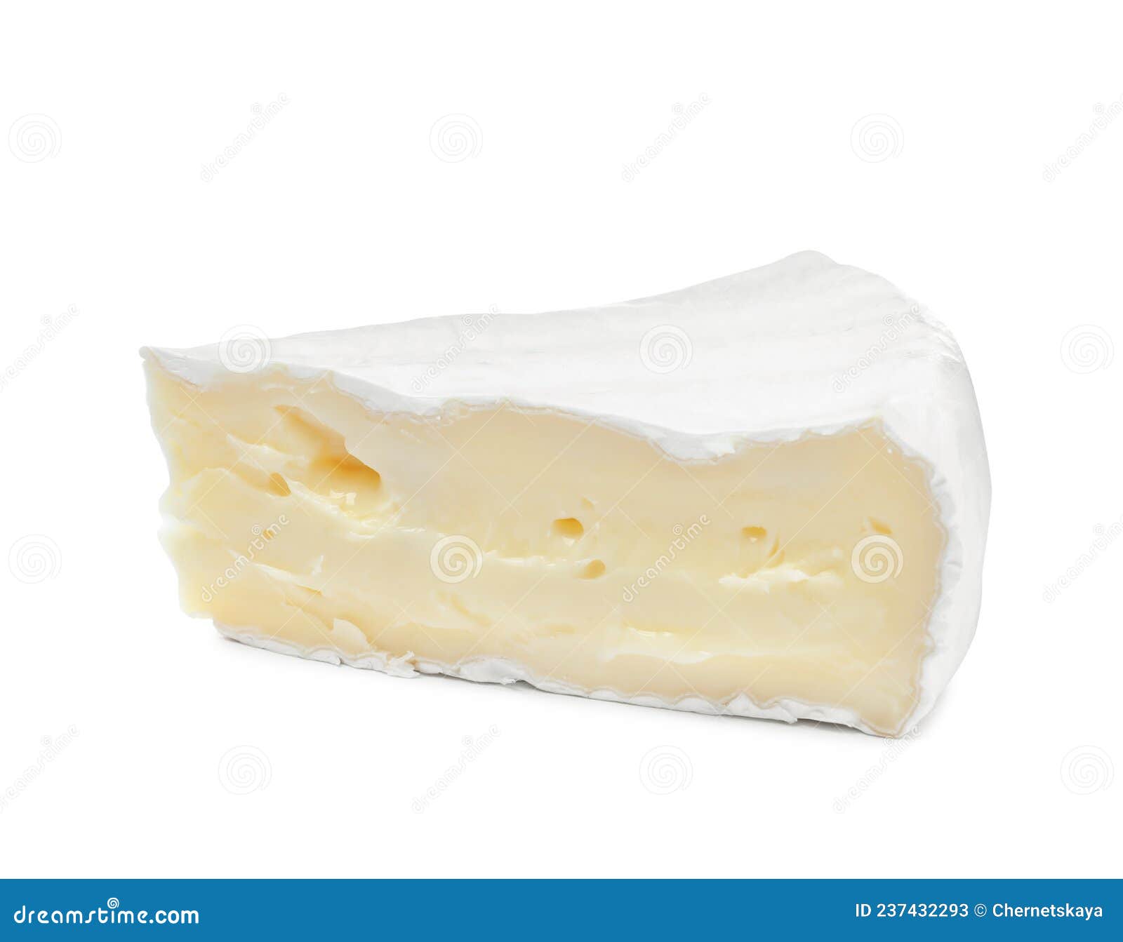 Piece of Tasty Brie Cheese Isolated on White Stock Image - Image of ...