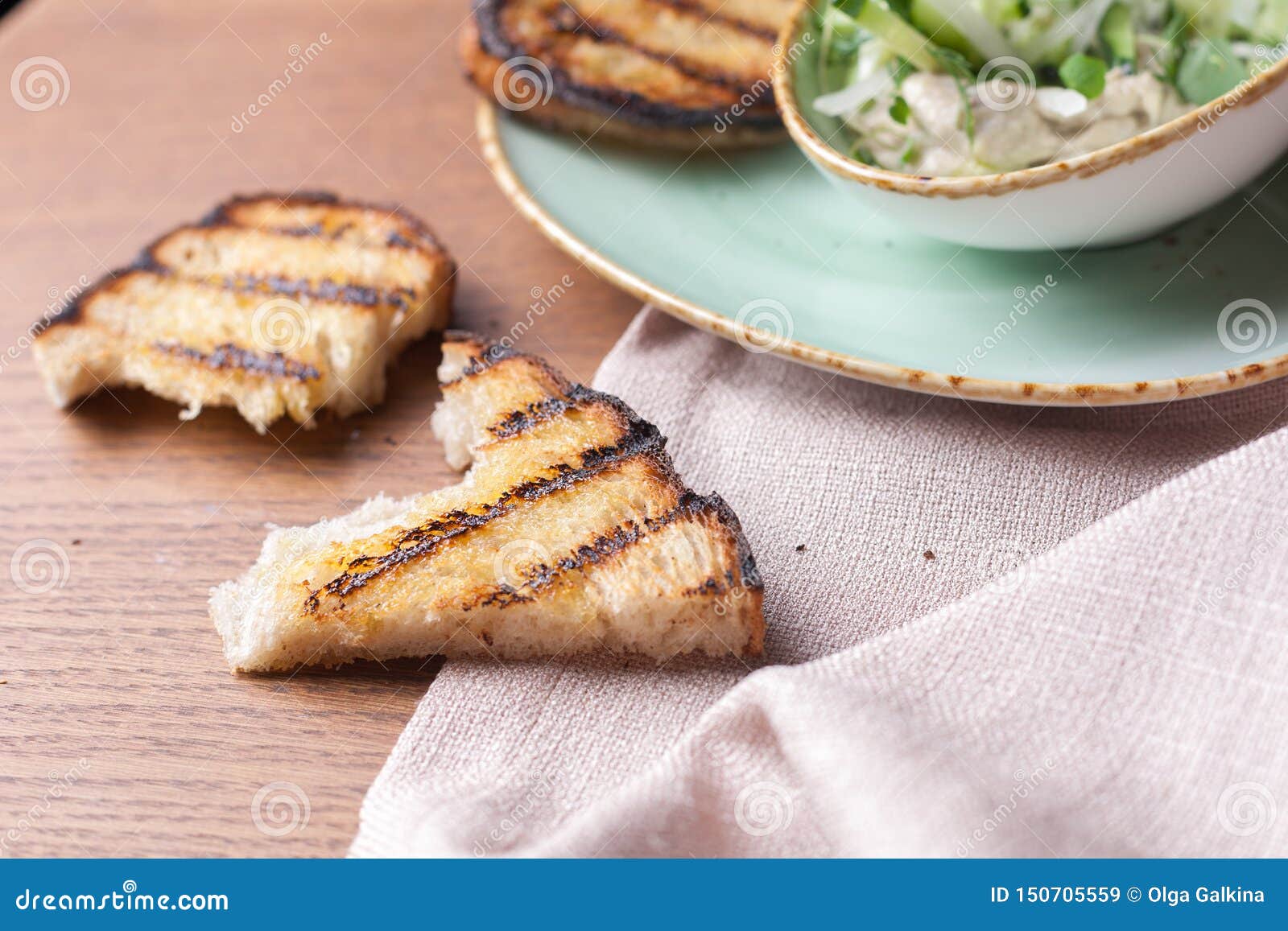 A piece of toast stock image. Image of breakfast, crisp - 150705559