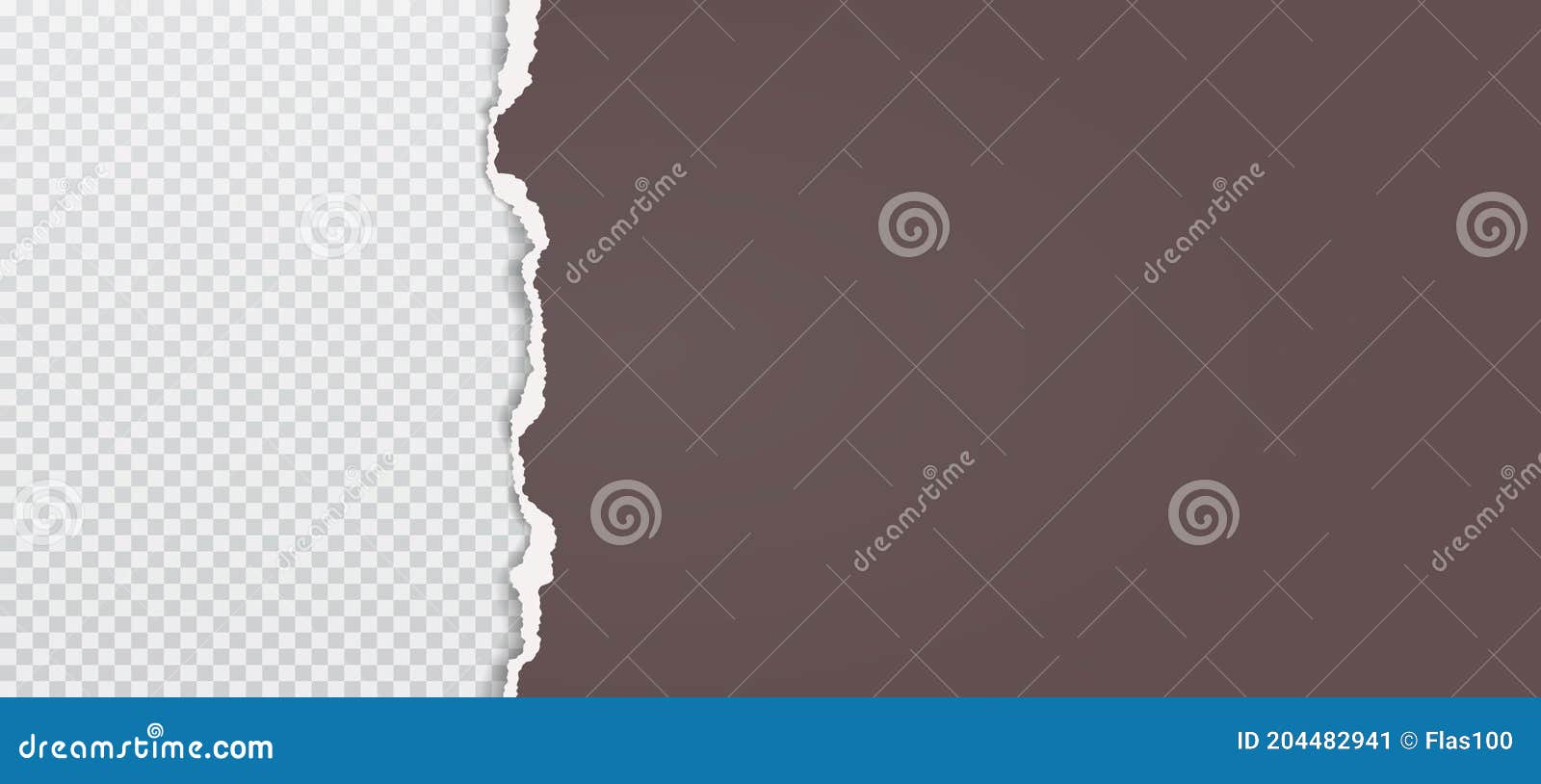 Old Ripped Brown Paper Poster Cartoon Vector | CartoonDealer.com #149684229