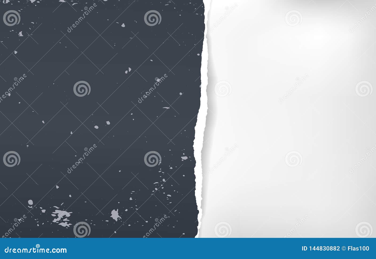 Piece Of Torn, Ripped Tattered Black Note Paper Strip With Soft Shadow ...