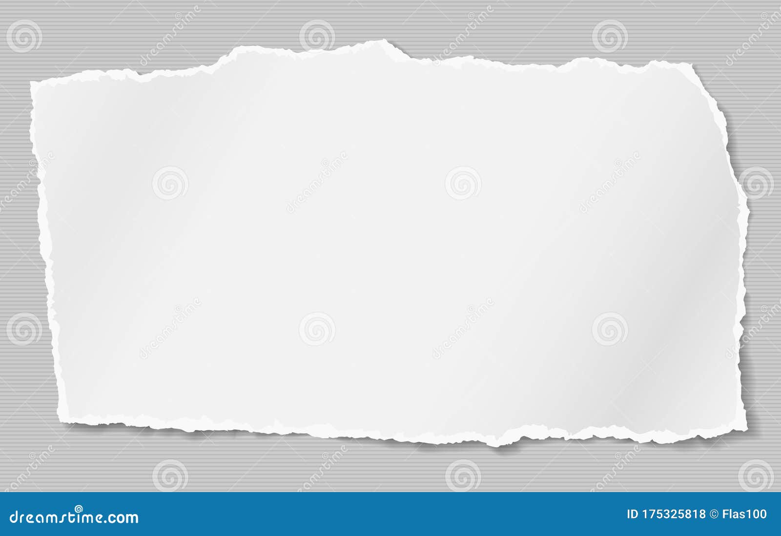 Piece of Torn White Note, Notebook Paper with Soft Shadow Stuck on ... Piece of Torn White Note, Notebook Paper with Soft Shadow Stuck on ...