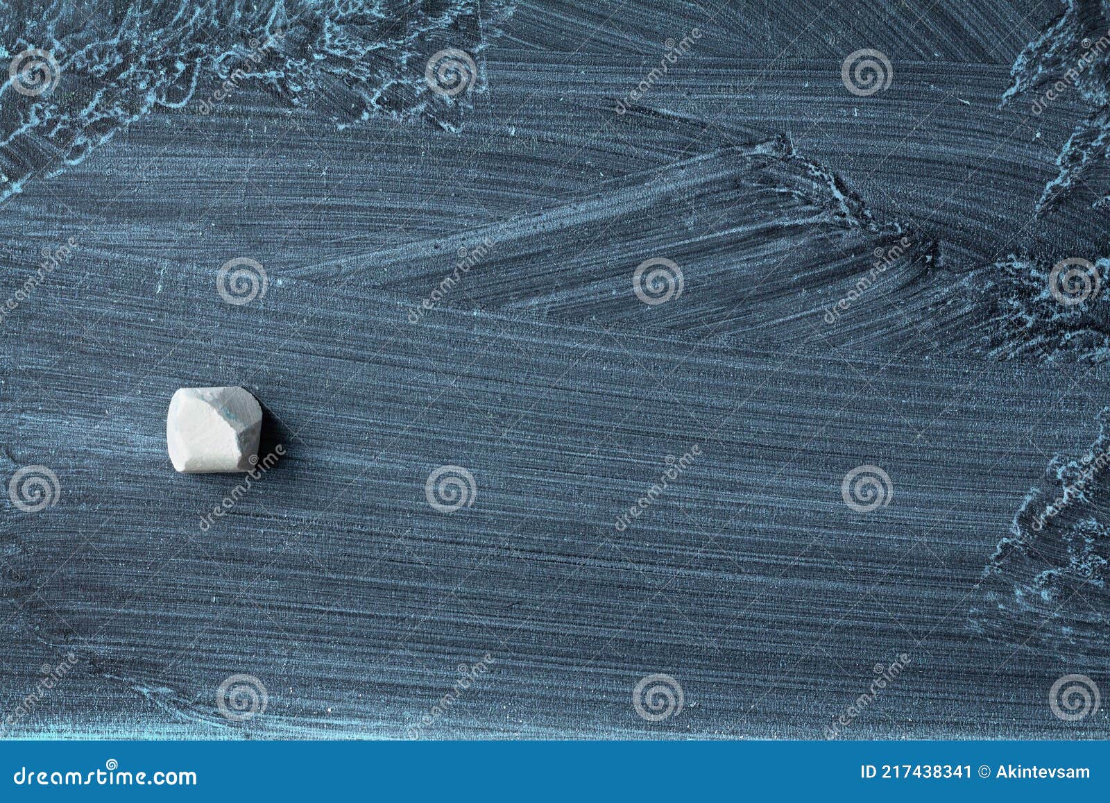 Piece of White Chalk on a Blackboard Stock Image - Image of backdrop ...