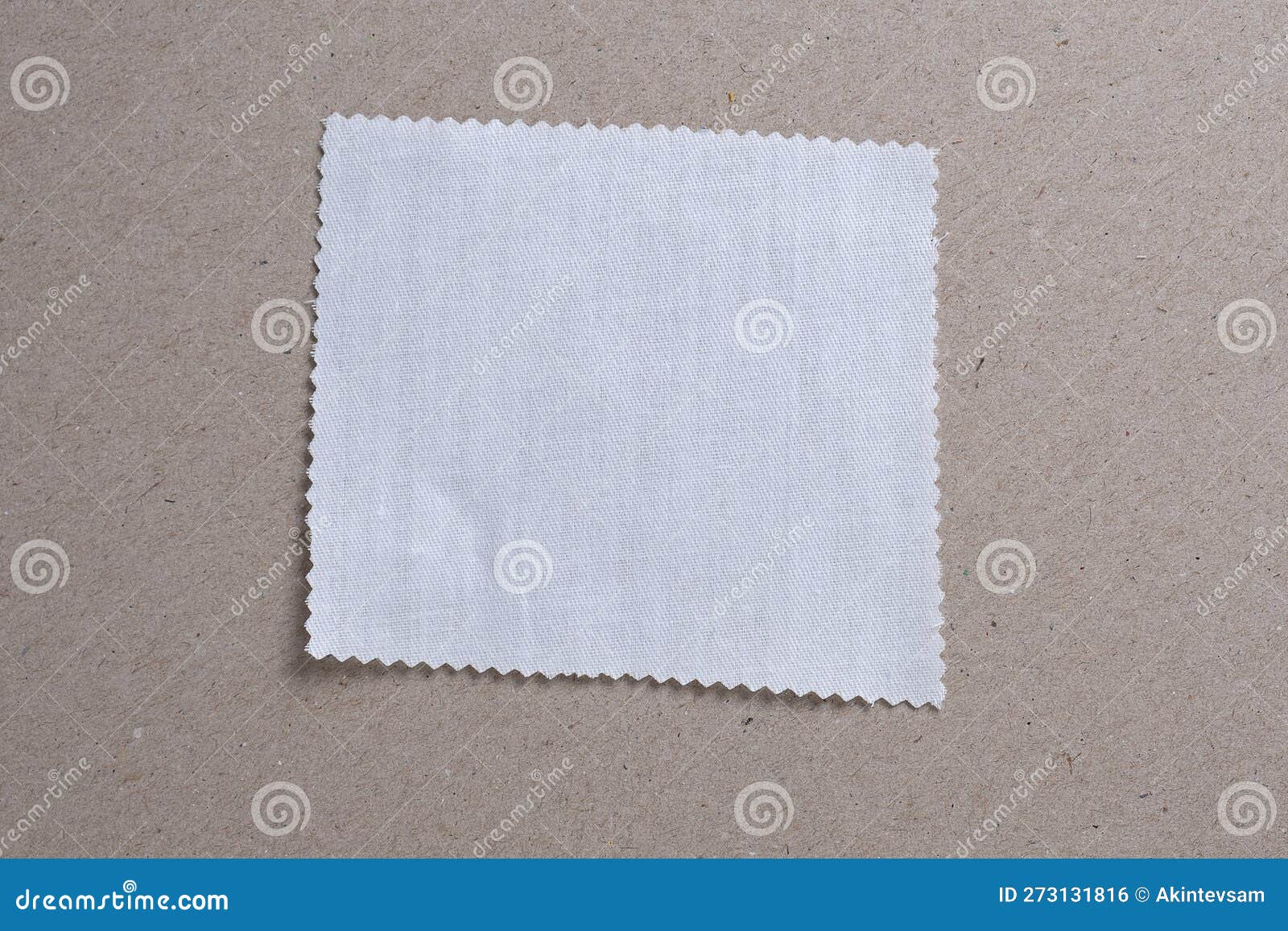 Sample Piece of White Fabric Stock Photo - Image of decor, textile ...