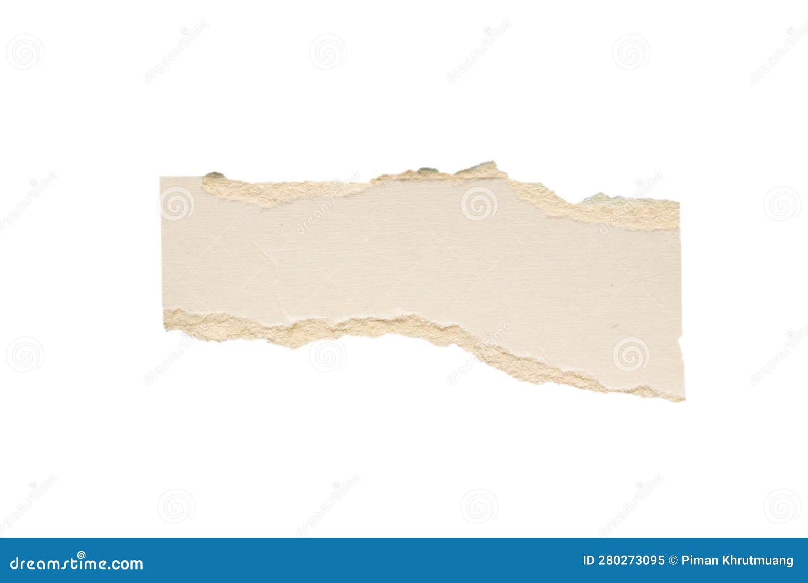 Piece of White Paper Tear Isolated on White Background Stock Image ...