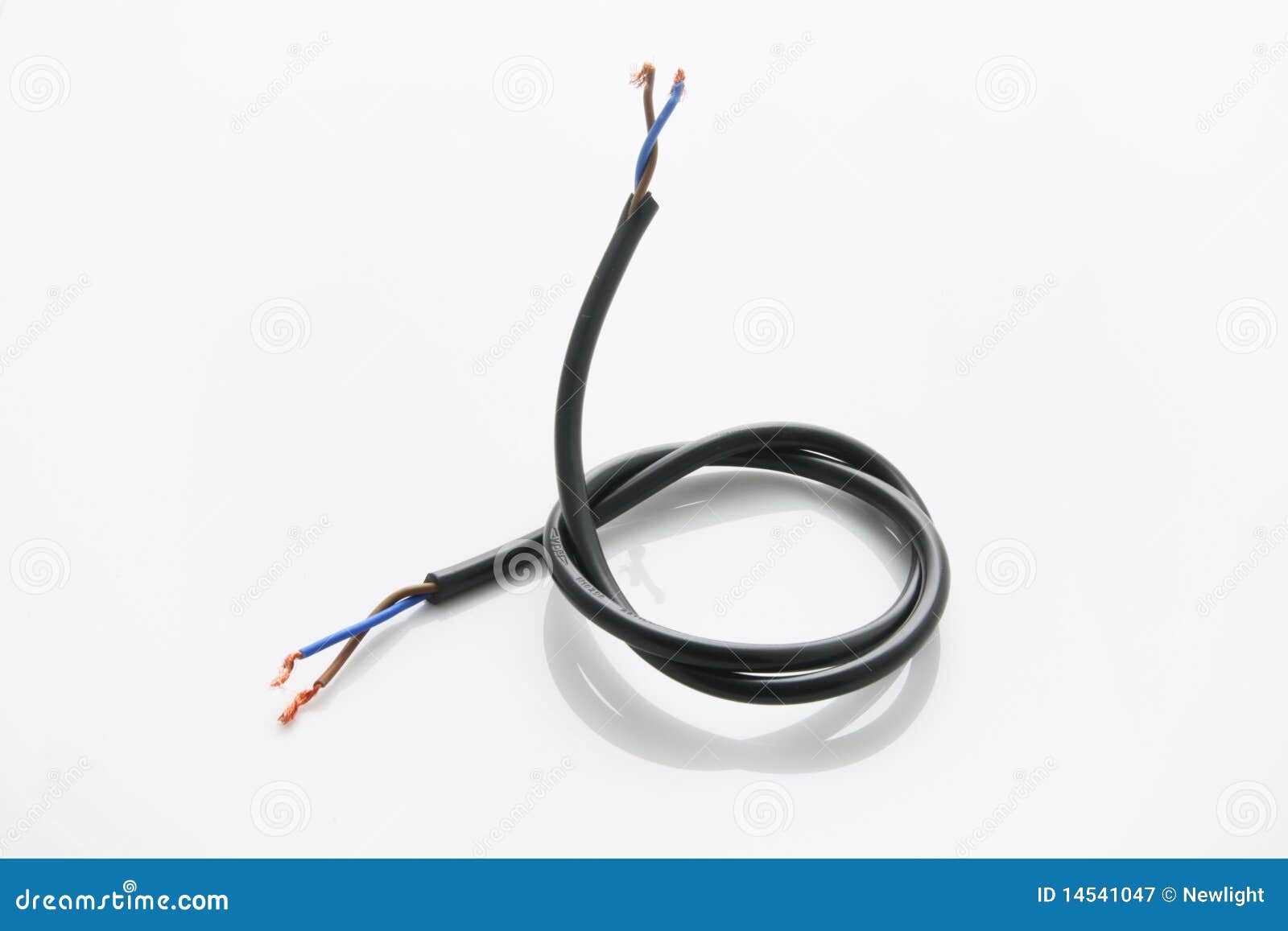 Piece of Wire stock image. Image of electricity, current - 14541047
