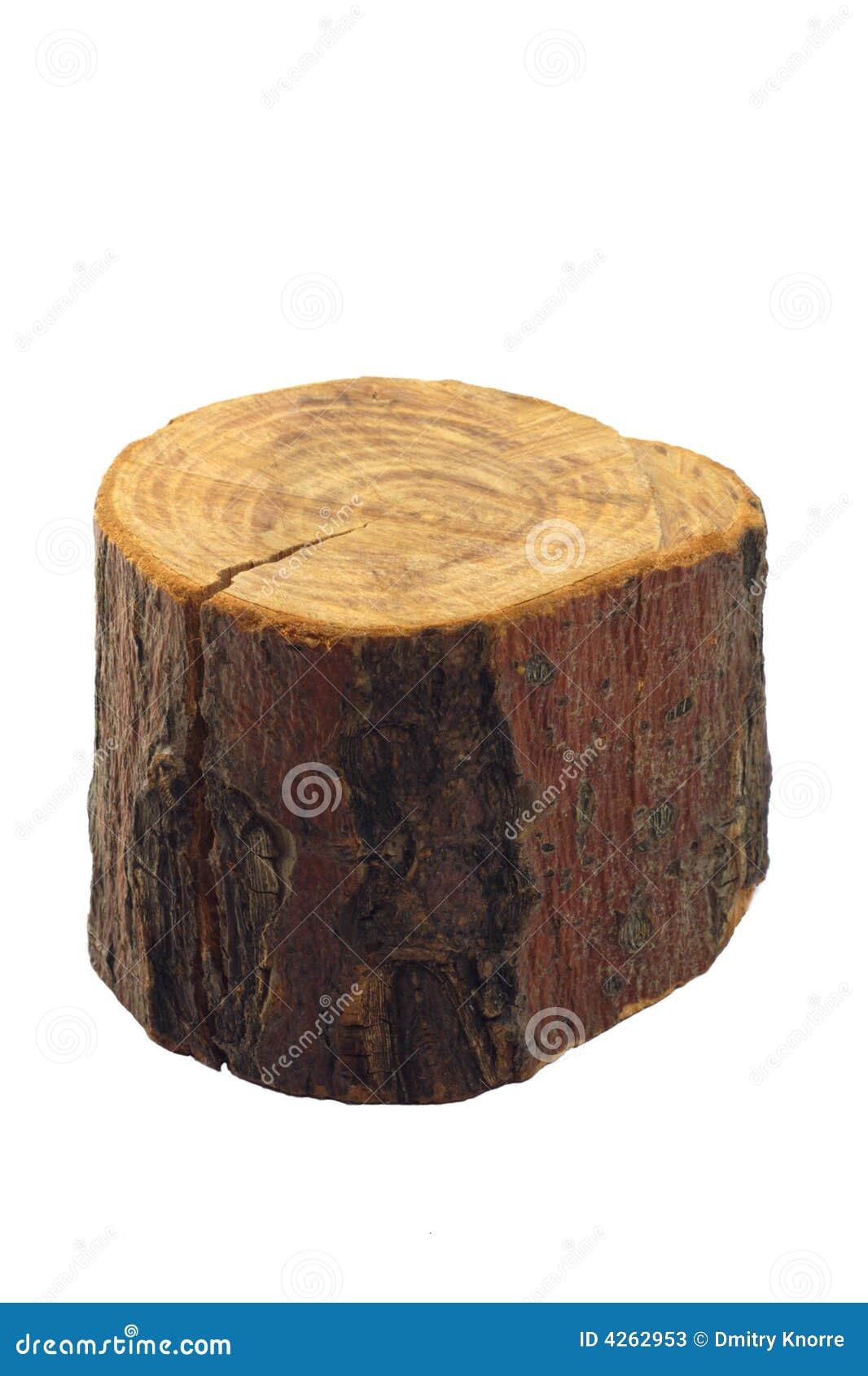 Piece of wood, isolated stock image. Image of lumber, piece - 4262953