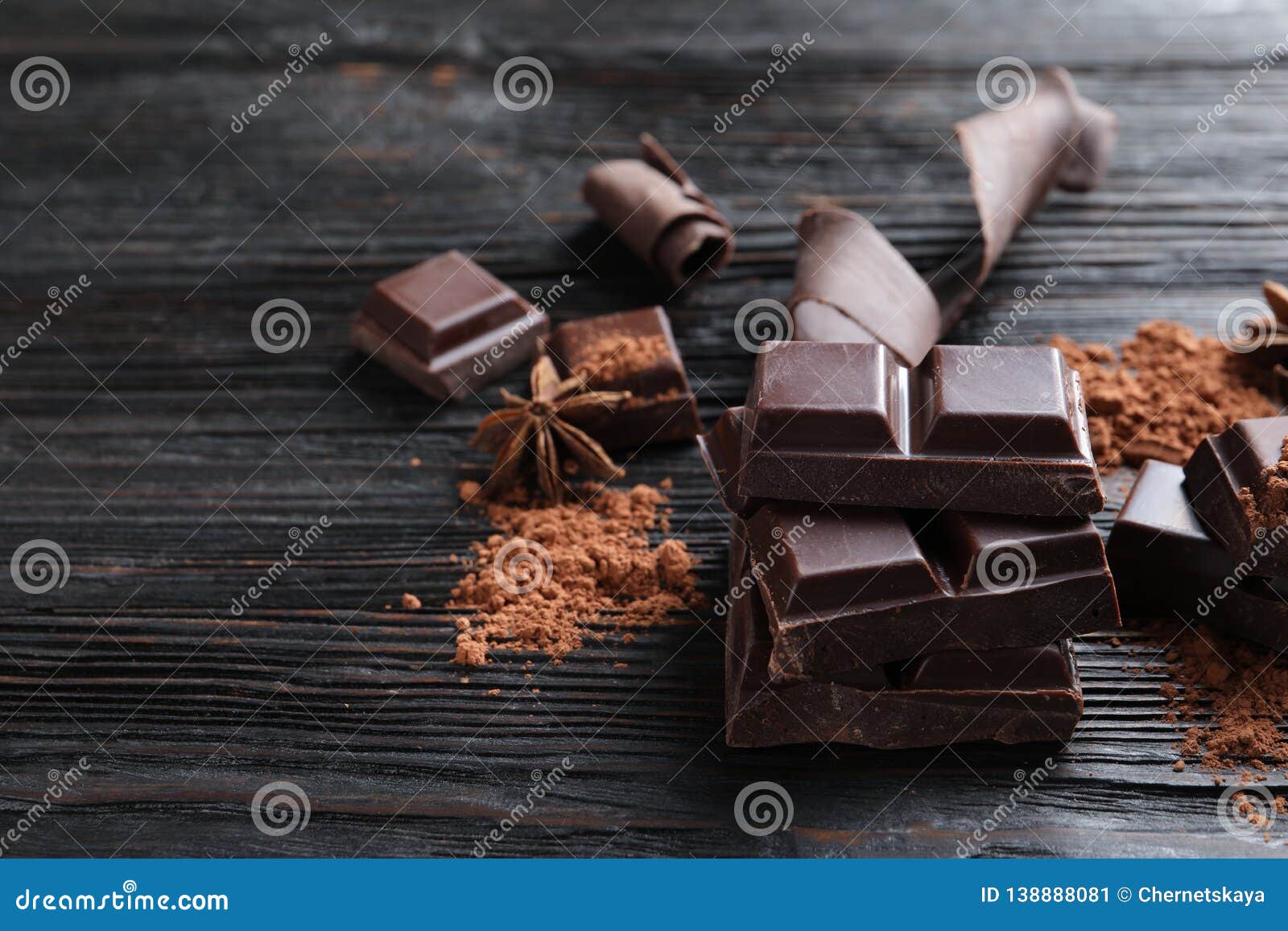 Black Chocolate Bar Isolated On A White Background Royalty-Free Stock ...