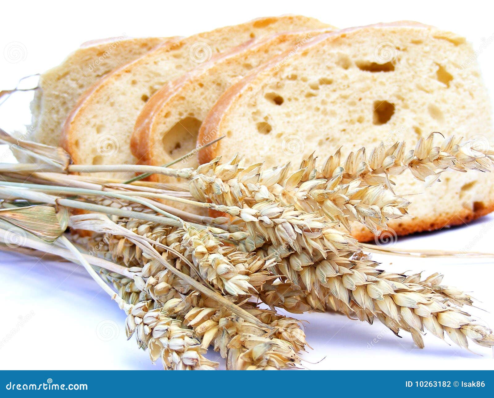 Pieces of bread stock photo. Image of loafs, kitchen - 10263182