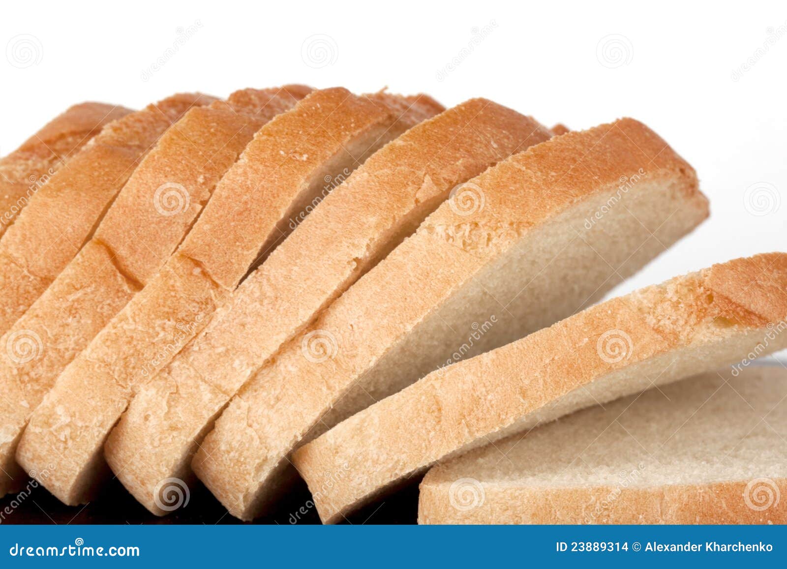 Pieces of bread stock photo. Image of healthy, objects - 23889314