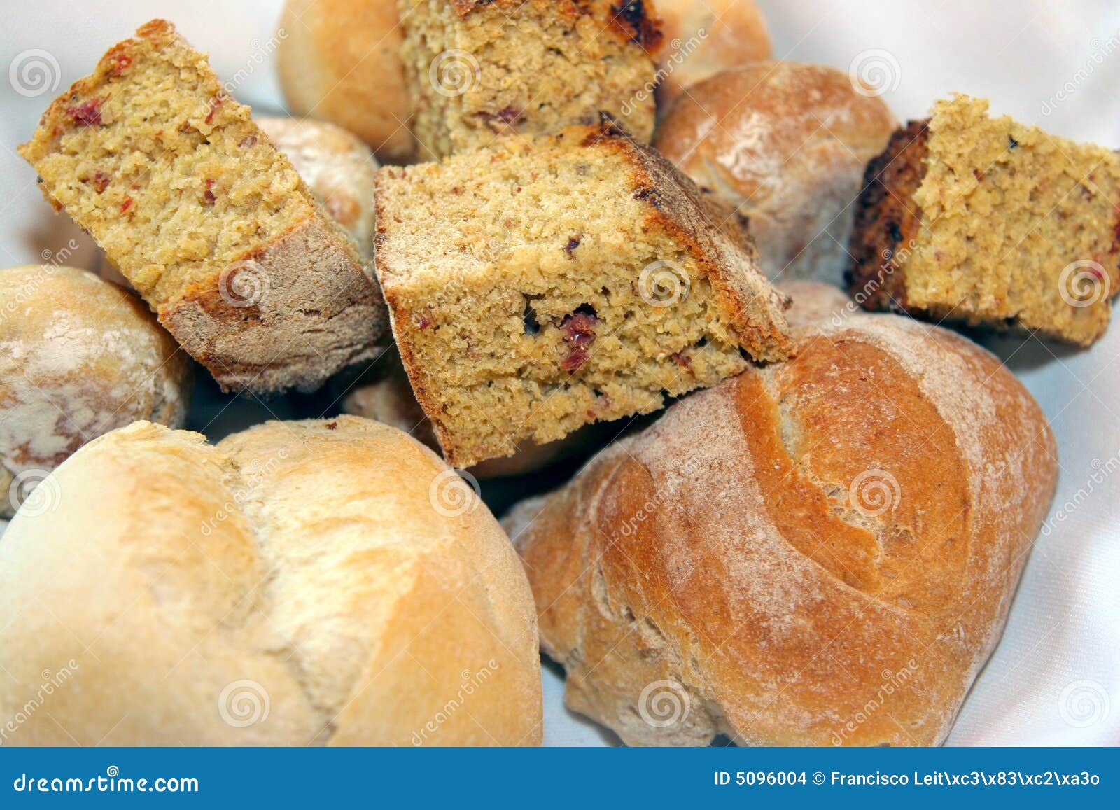 Pieces of bread stock photo. Image of crop, lunch, bake - 5096004