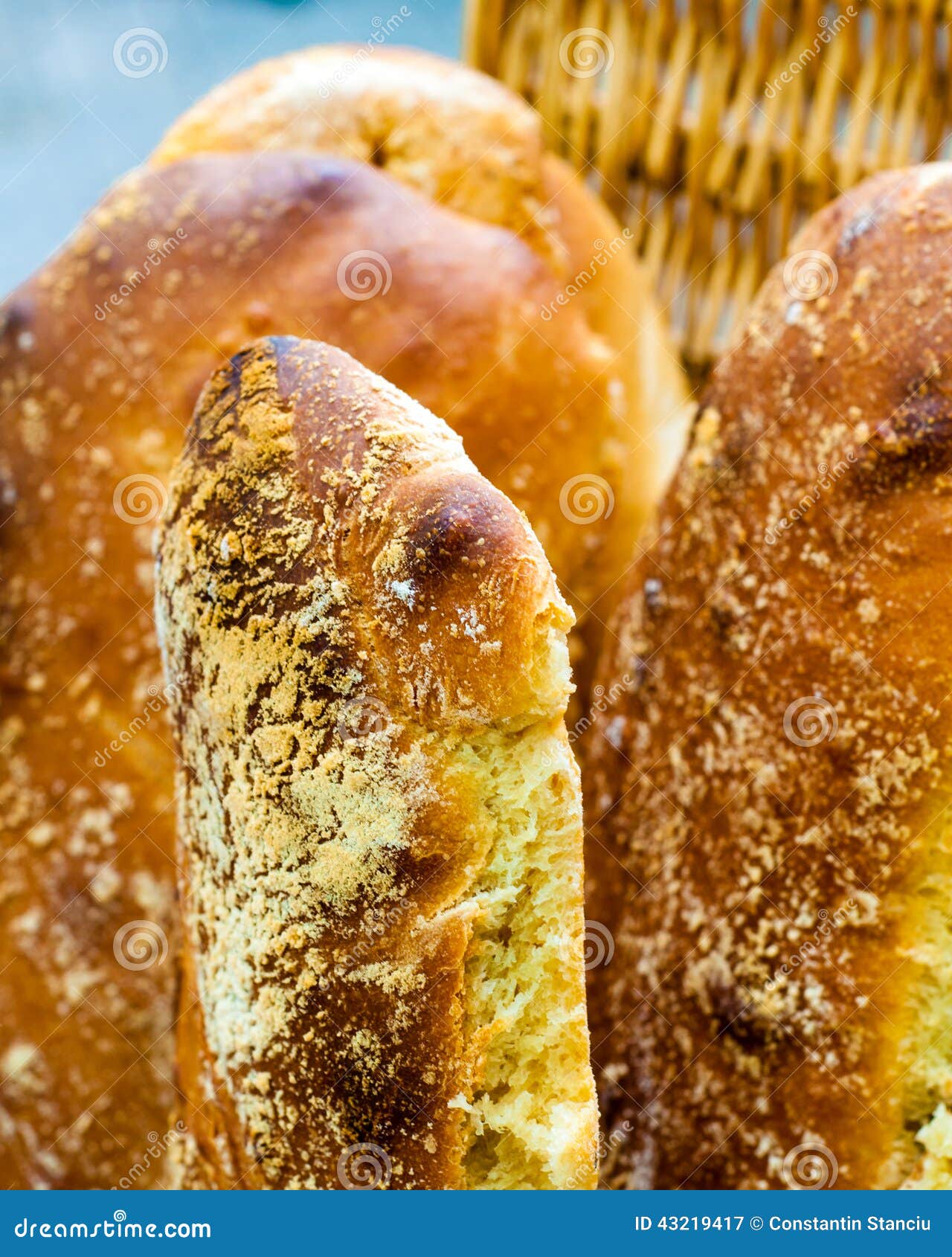 Pieces of bread stock image. Image of pieces, fresh, bread - 43219417