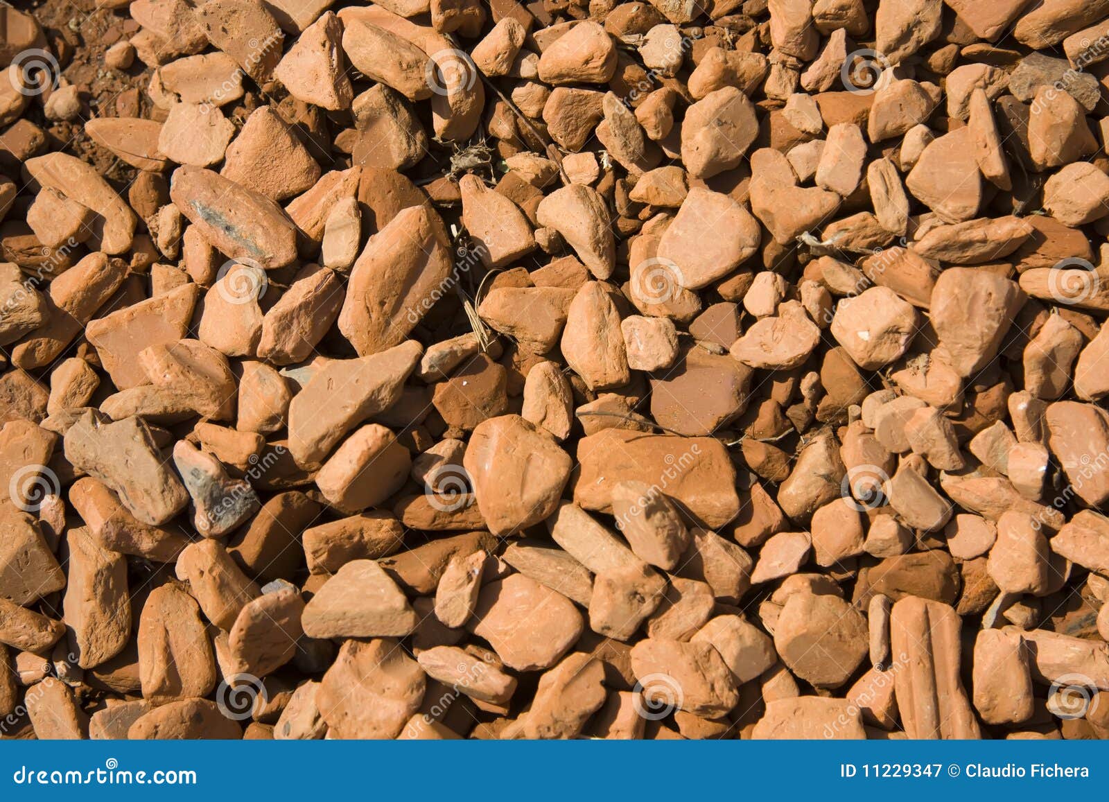 Pieces of brick stock image. Image of beige, pattern - 11229347