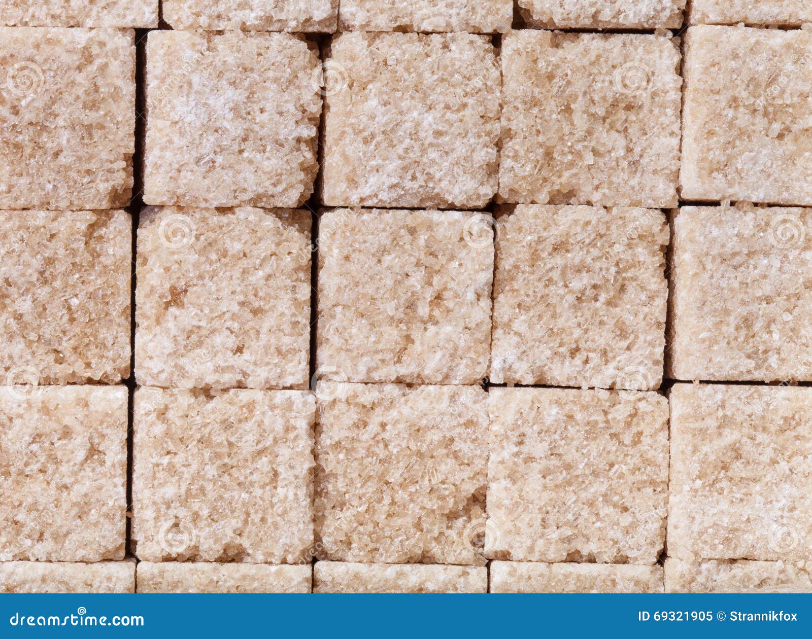 Pieces of Brown Sugar As Texture for Background Stock Image - Image of ...