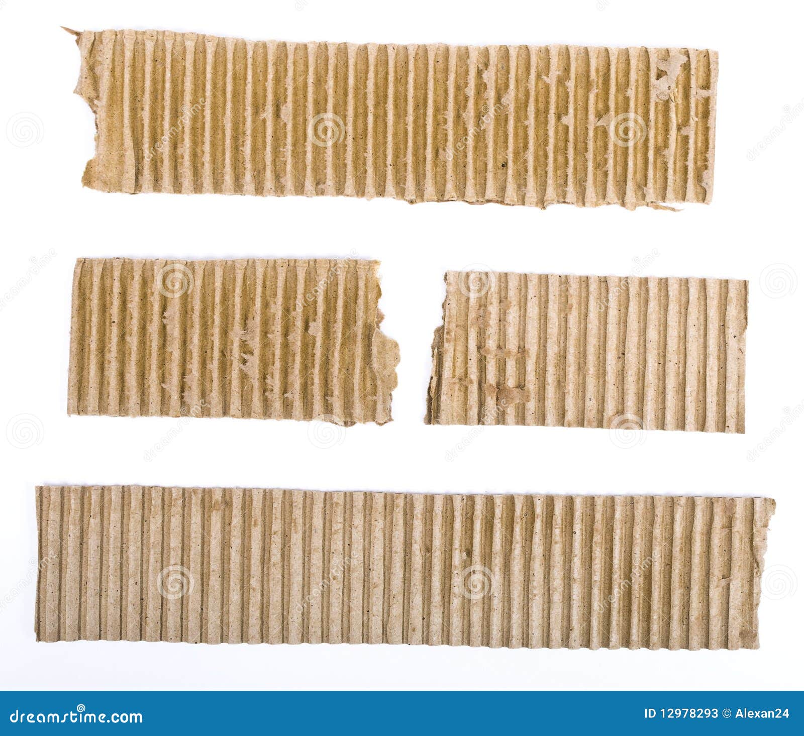 Pieces of cardboard stock image. Image of carton, paperboard - 12978293