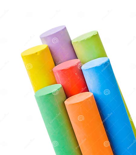Pieces of chalk stock image. Image of education, chalk - 17148865