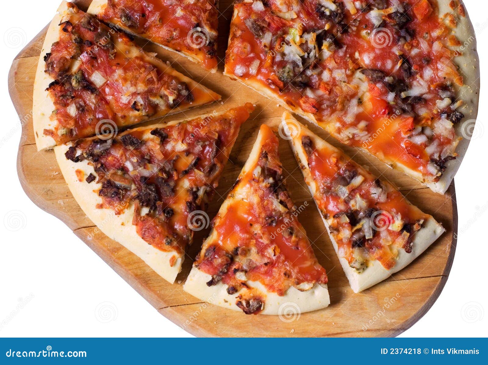 Pieces Of Cheese Pizza Picture. Image: 2374218