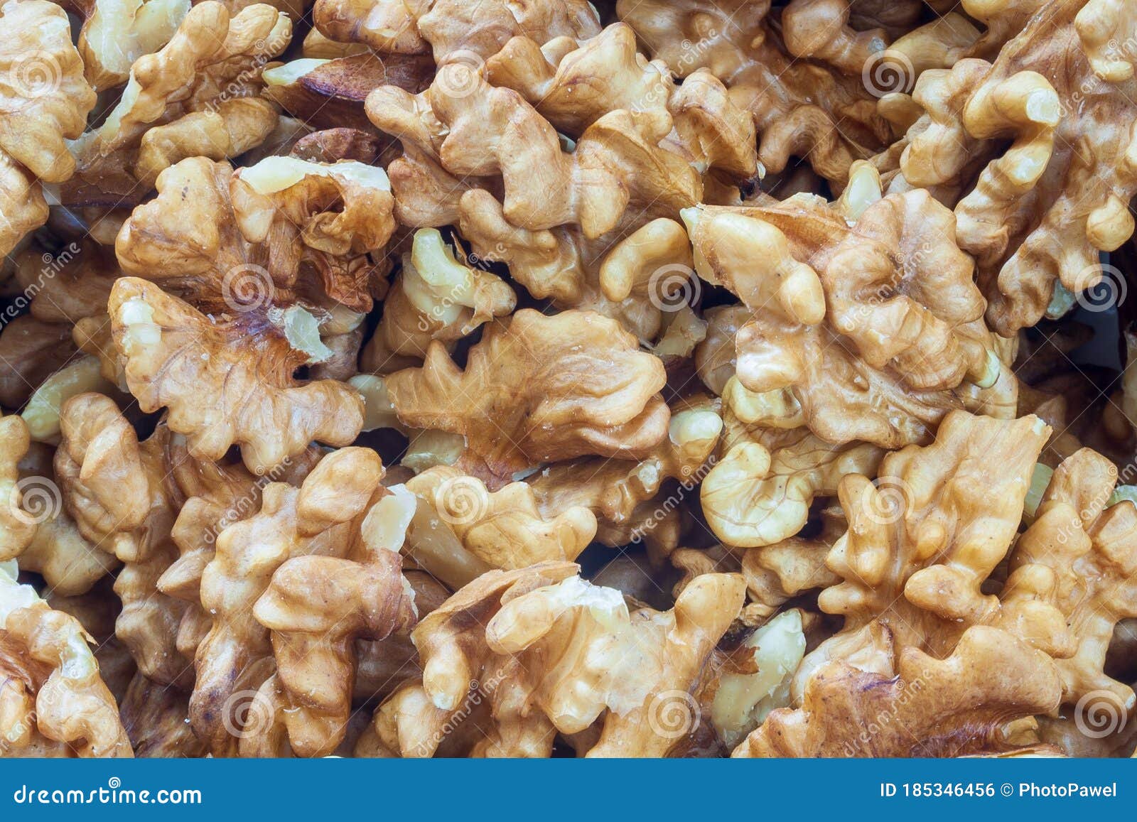 Chopped Walnut As an Abstract Background Stock Photo - Image of snack ...