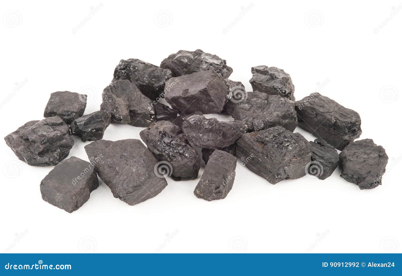 Pieces of coal stock photo. Image of calorific, energy - 90912992