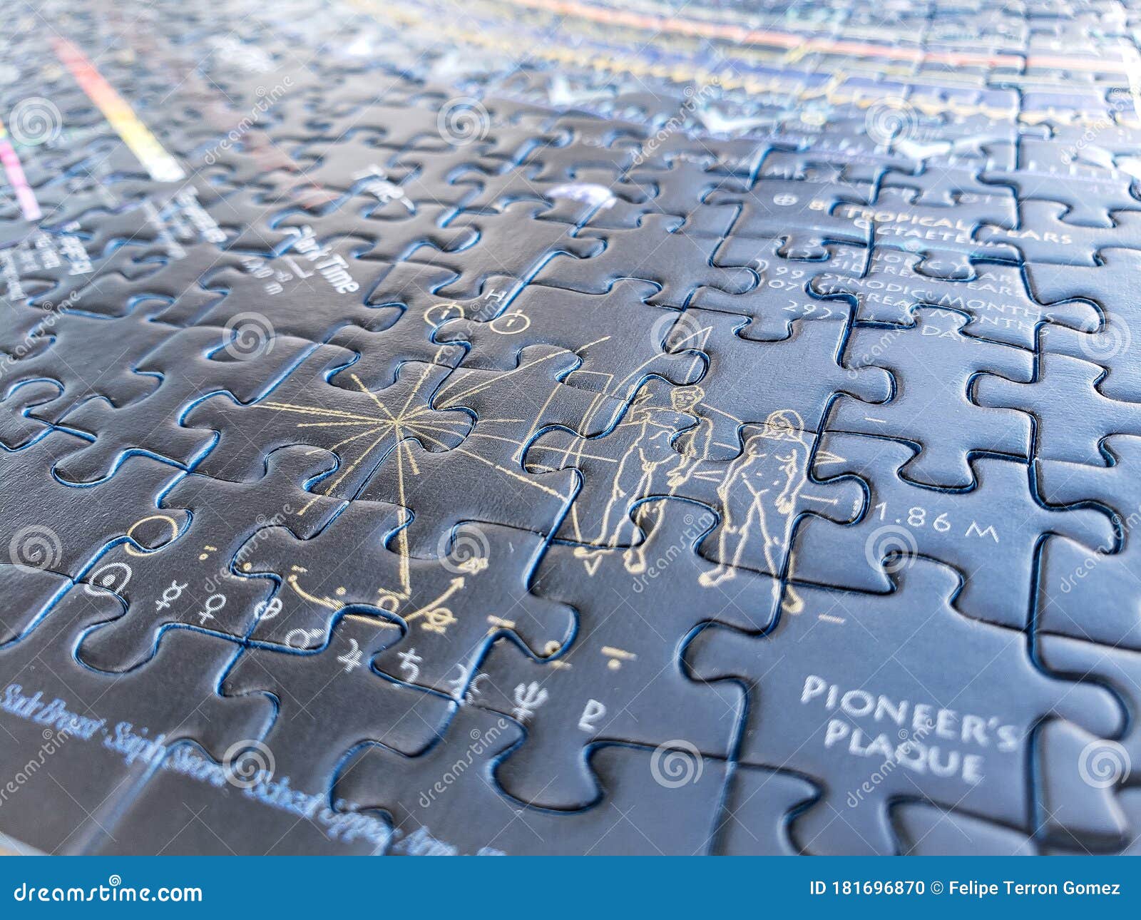 Pieces of a Complete Universe Puzzle Jigsaw Editorial Image - Image of ...