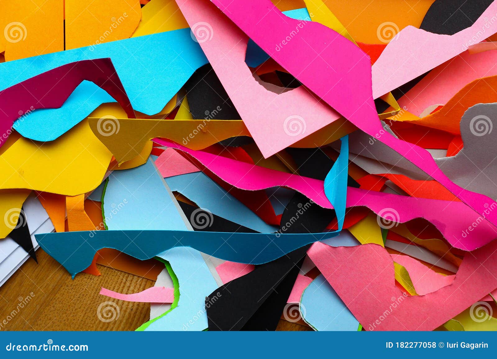 Creative Abstract Symbolic Background Stock Photo - Image of colorful ...
