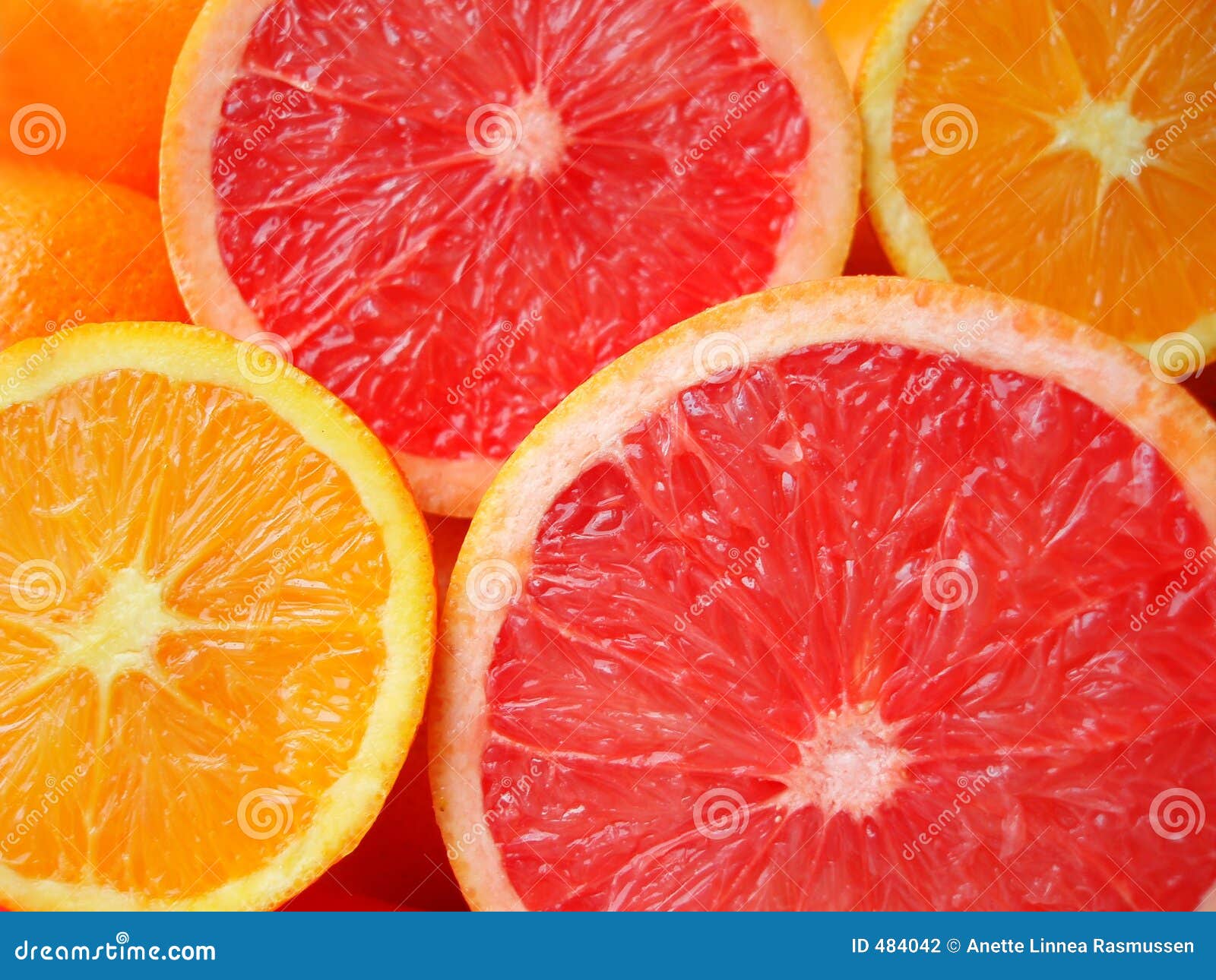 Pieces of cut orange stock photo. Image of delicious, pattern - 484042