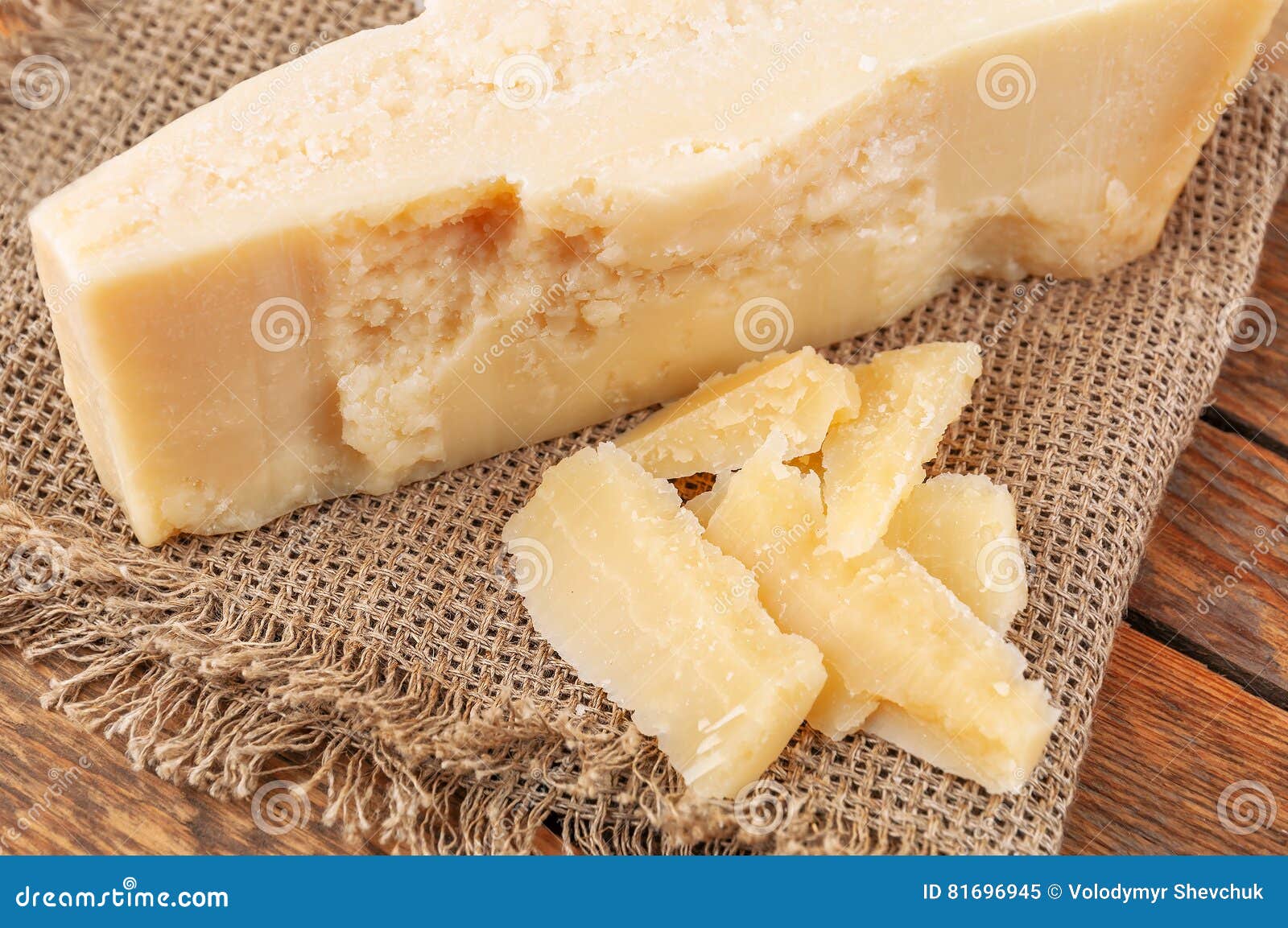 Pieces of Delicious Parmesan Stock Image - Image of snack, light: 81696945