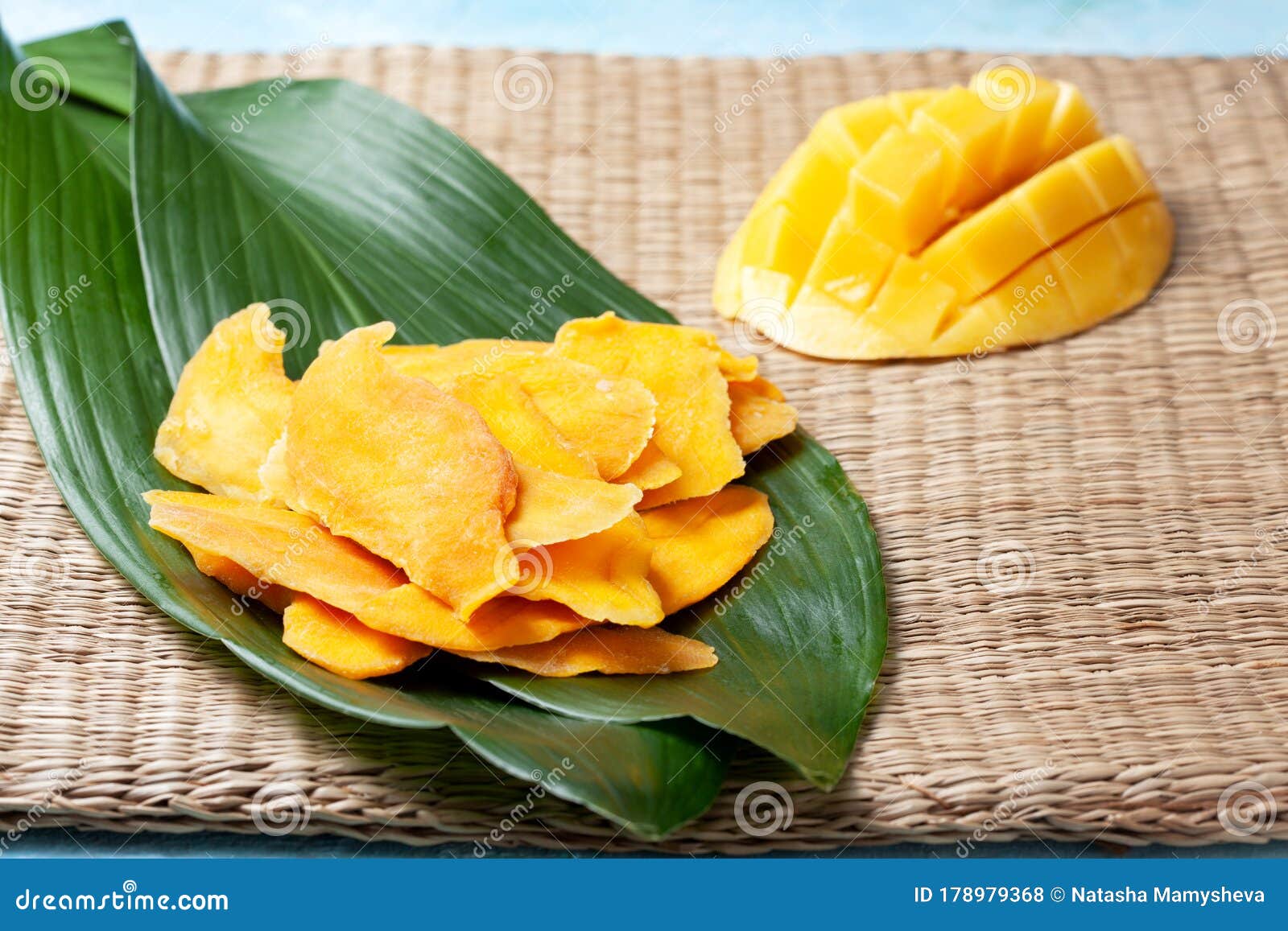 Pieces of dried mango stock photo. Image of mango, preserved - 178979368