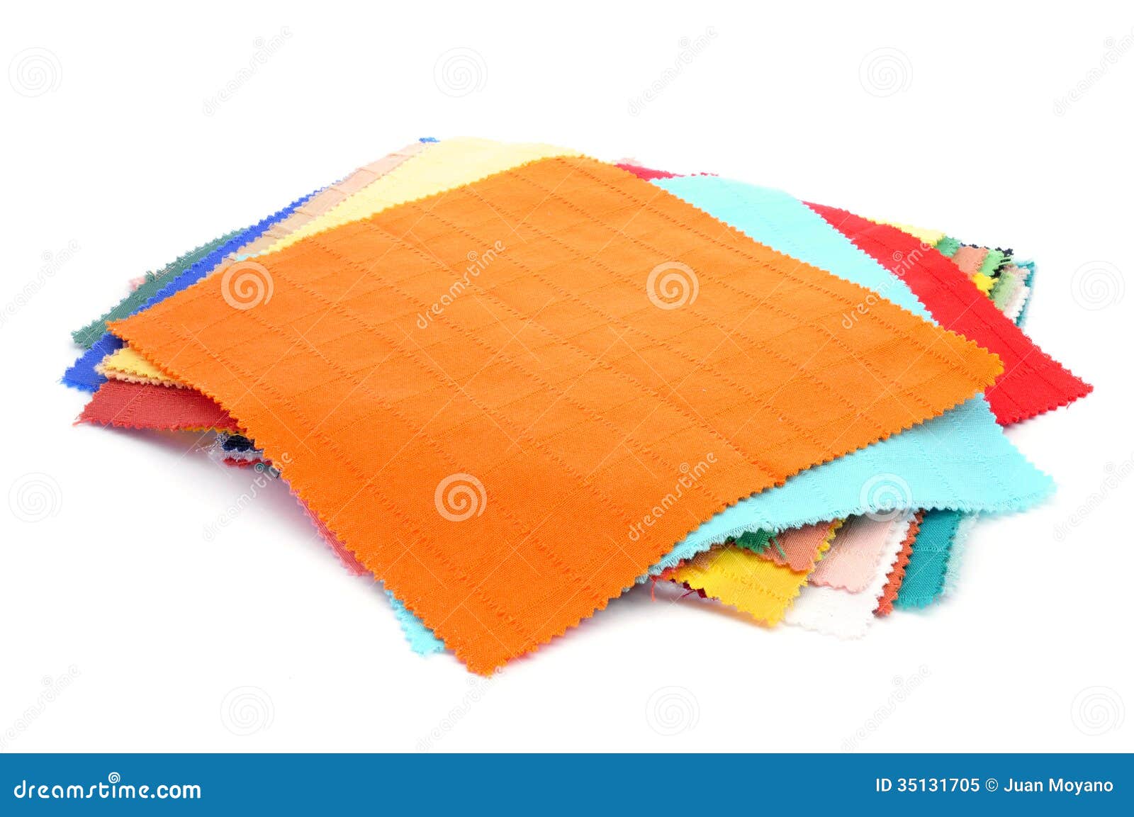 Pieces of fabric stock image. Image of color, background - 35131705