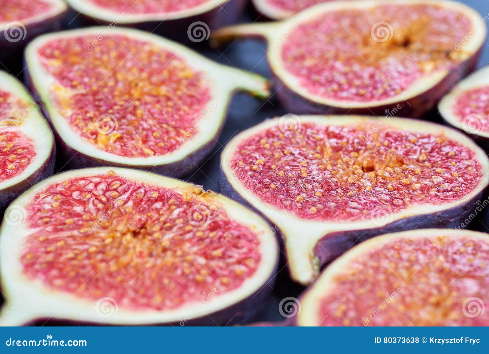 Pieces of Fig on a Stone Board Stock Photo - Image of outdoors, copy ...