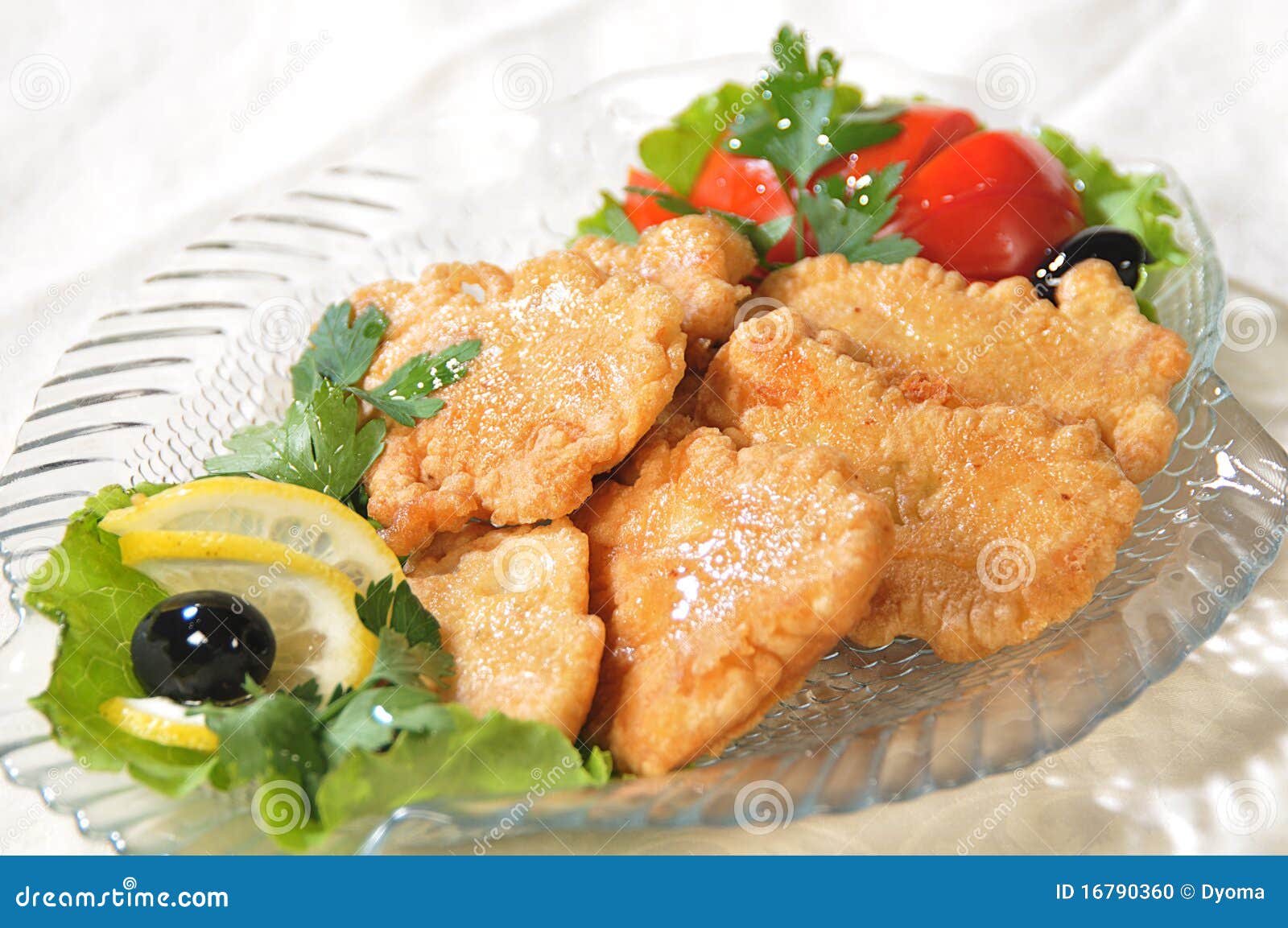 Pieces of fish filet stock photo. Image of horizontal - 16790360
