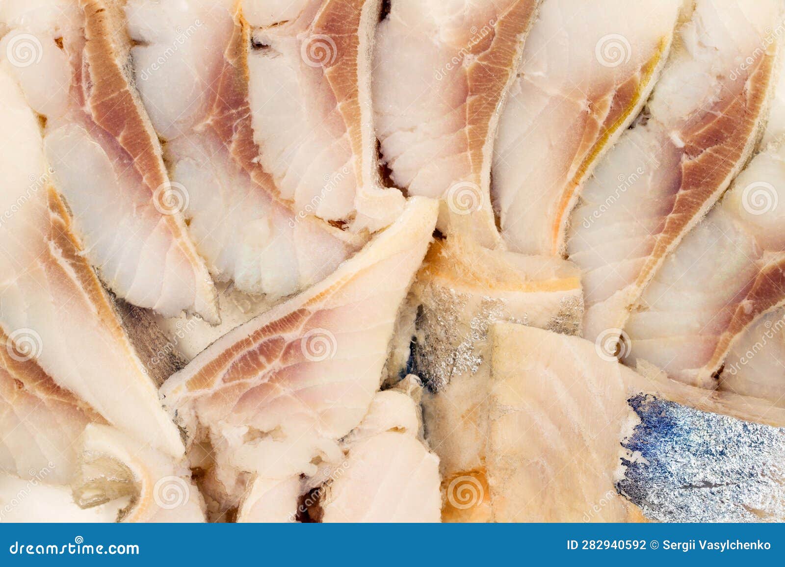 Pieces of Fish Fillet. Canned Fish Stock Photo - Image of fish, seafood ...