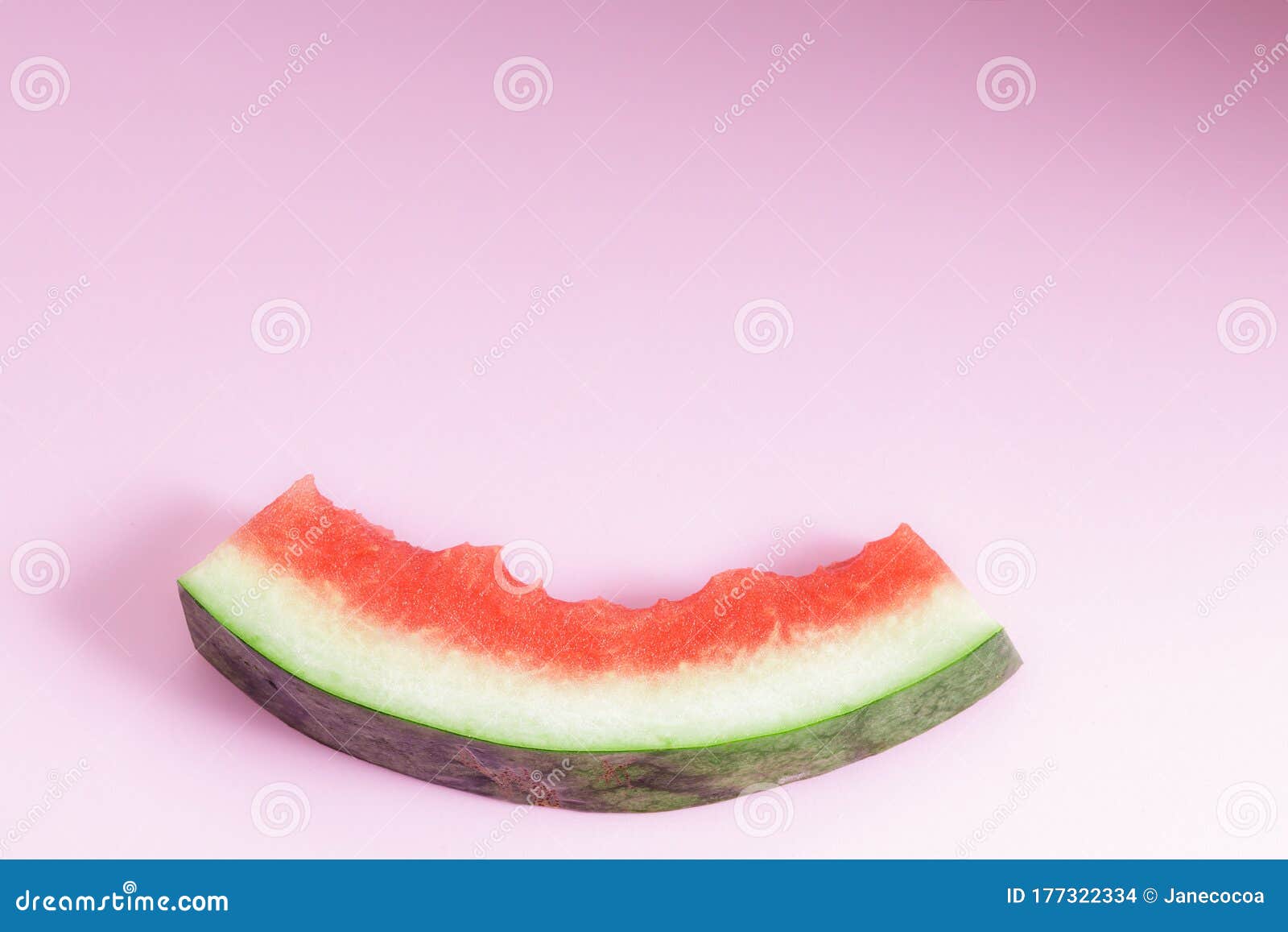Pieces of Fresh Watermelon on Pink Background Stock Photo - Image of ...
