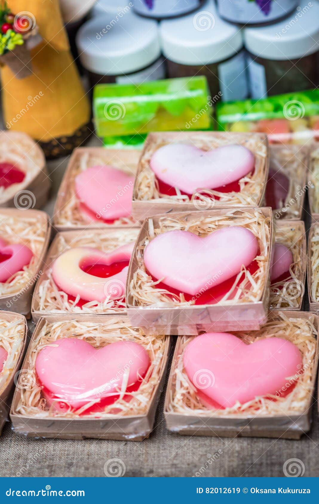 Pieces of handmade SOAP stock image. Image of cosmetics - 82012619