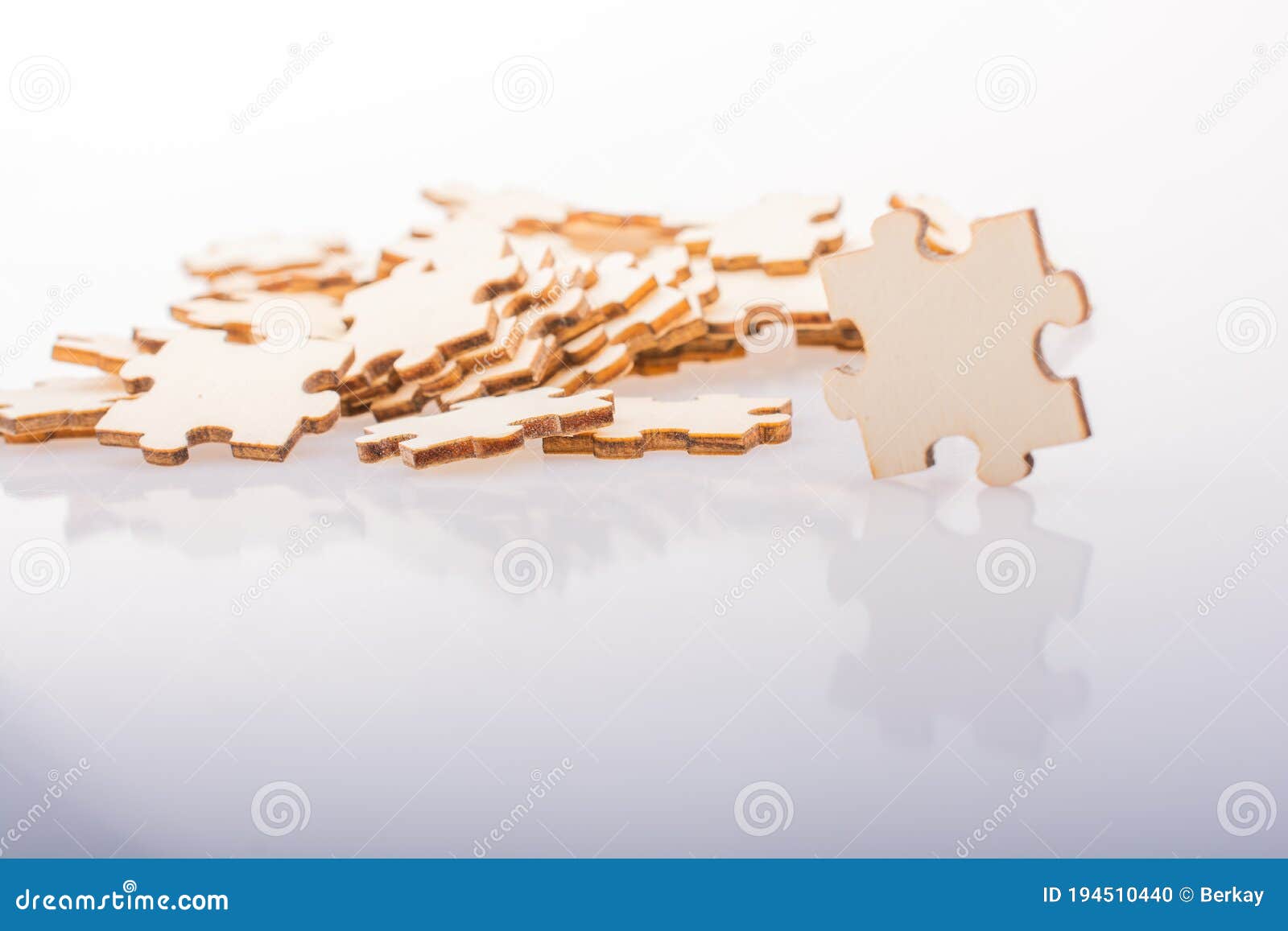 Pieces of Jigsaw Puzzle As Problem Solution Concept Stock Photo - Image ...