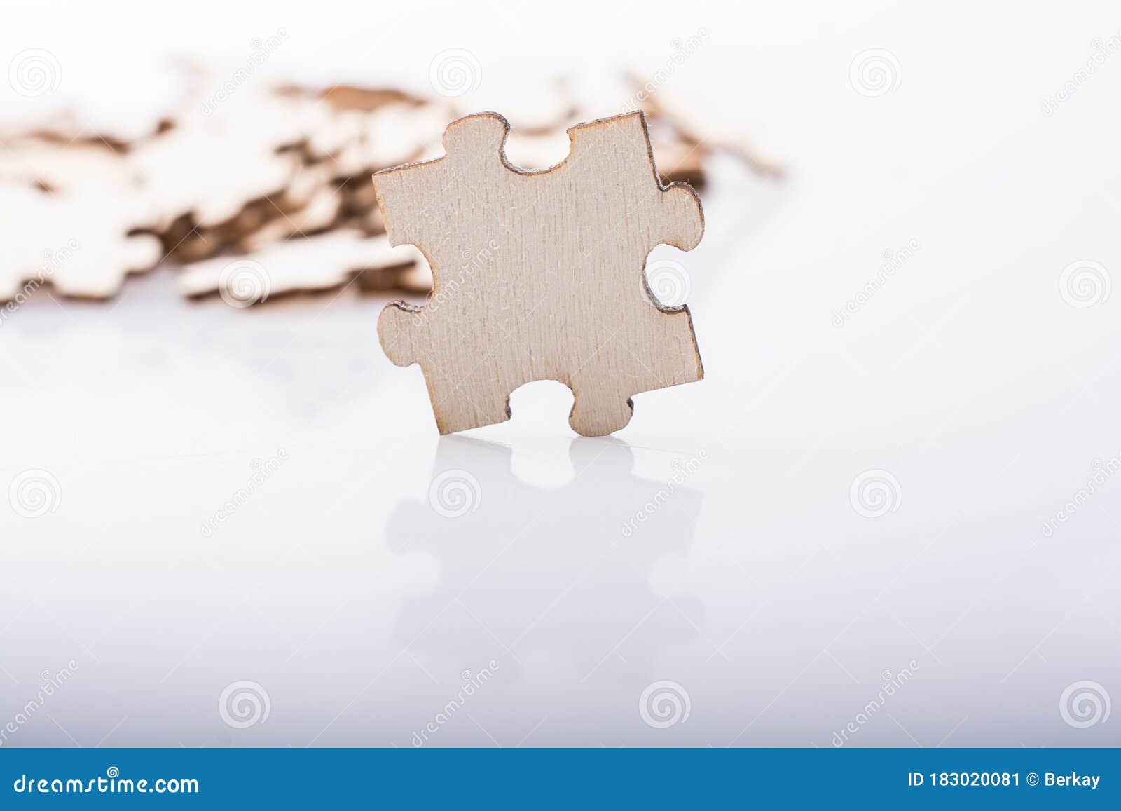 Pieces of Jigsaw Puzzle As Problem Solution Concept Stock Image - Image ...