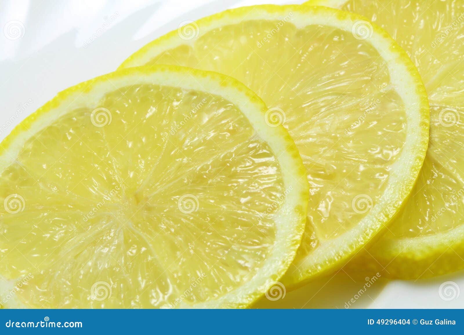 Pieces of lemon stock photo. Image of lemon, foliage - 49296404