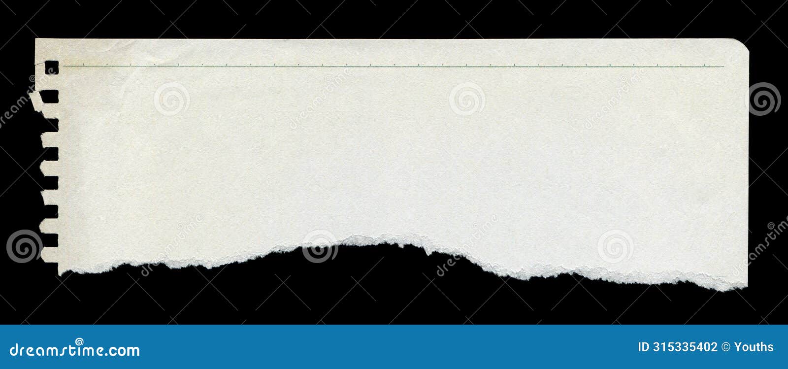 Pieces of Note Paper on Black Background Stock Photo - Image of ...