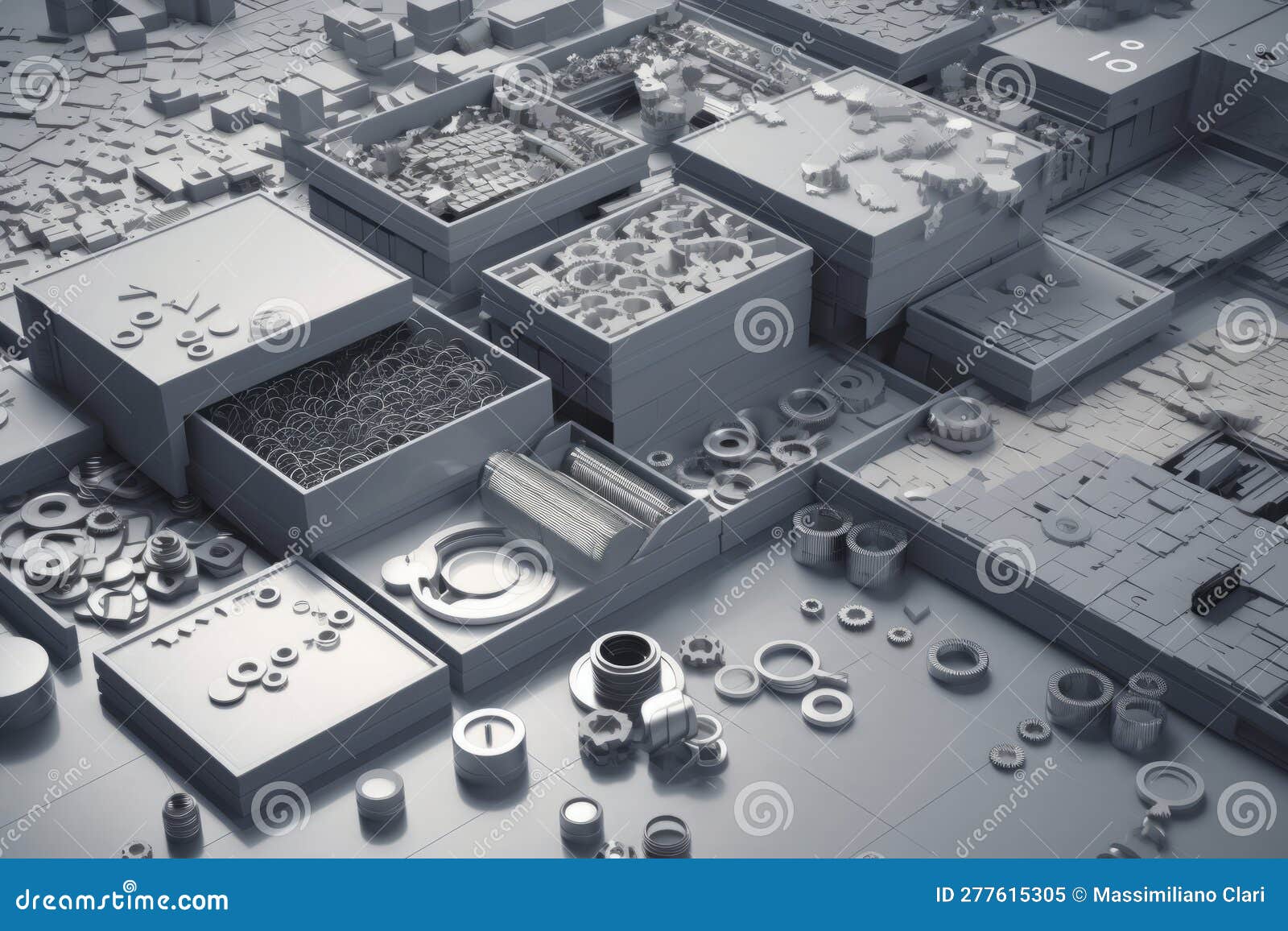 Pieces And Parts To Convey A Multitude Of Options And Solutions That ...
