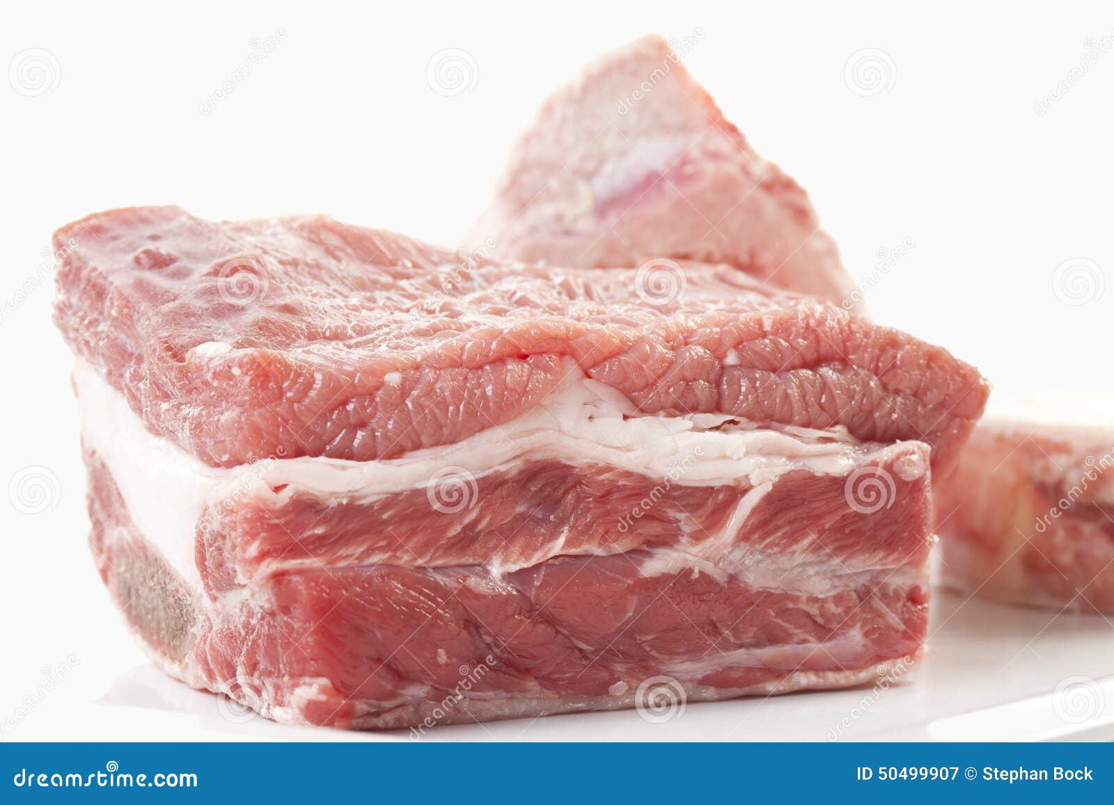Pieces of Raw Beef, Boiling Meat, Close-up Stock Image - Image of ...