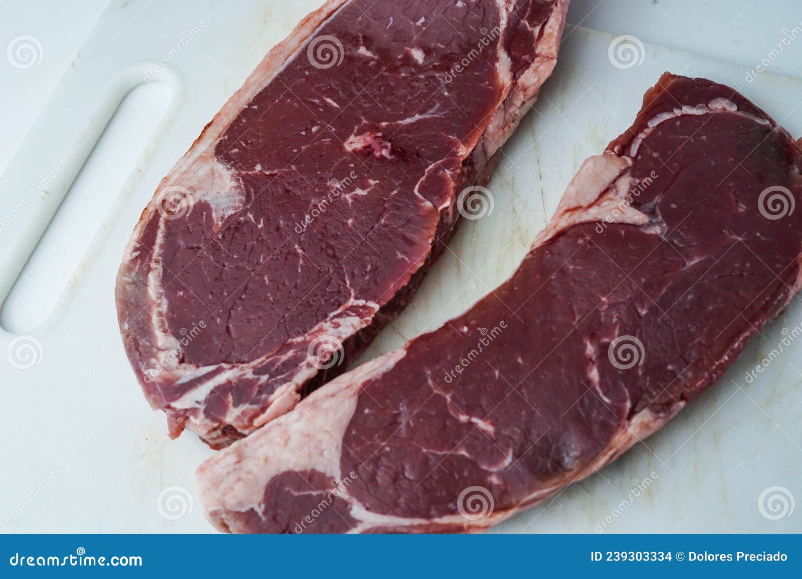 Pieces of Raw Beef with Fat Stock Photo - Image of dessert, protein ...