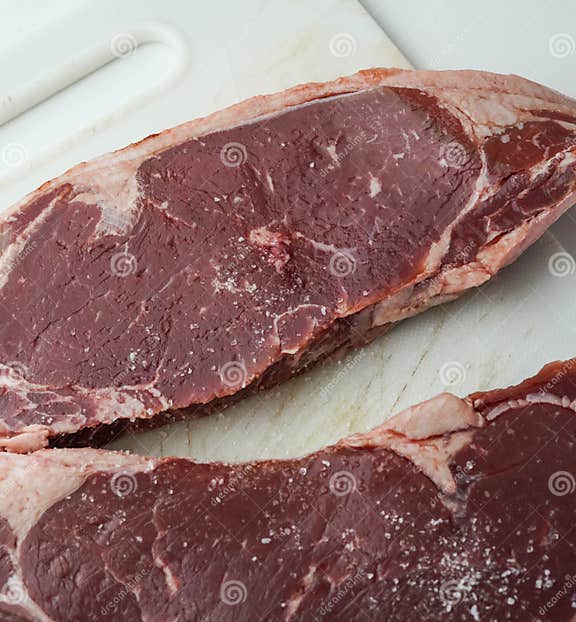 Pieces of Raw Beef with Fat Stock Image - Image of food, quail: 239303343