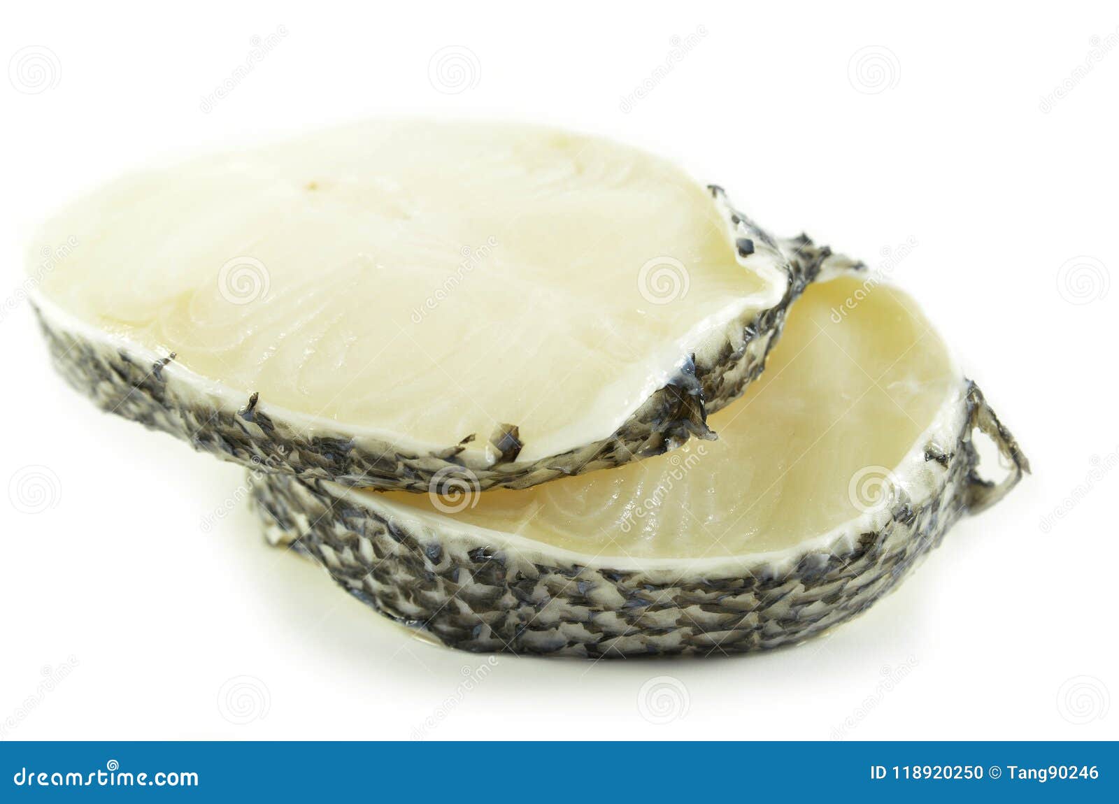 Pieces of Raw Cod Fish Fillets Stock Photo - Image of white, uncooked ...