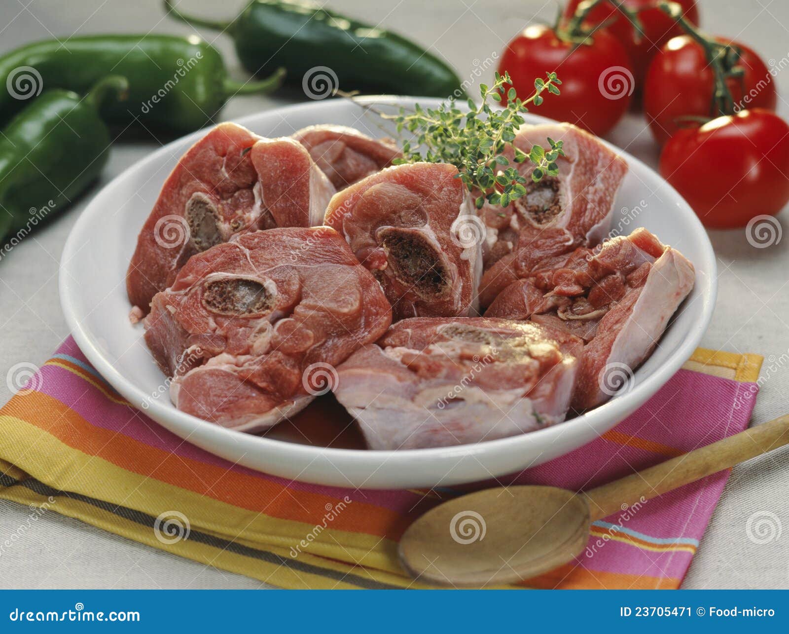 Pieces of raw mutton stock image. Image of ingredient - 23705471