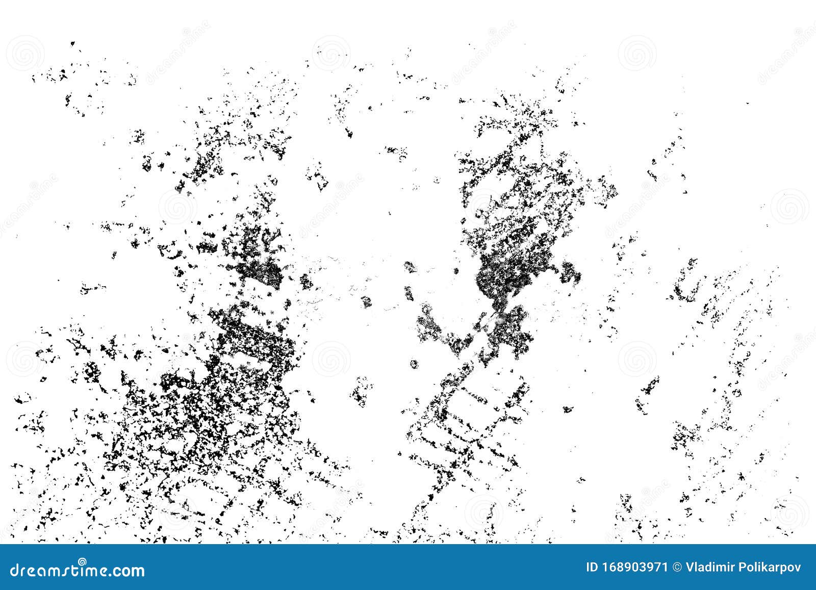 Pieces of Rust Isolated on a White Background Stock Image - Image of ...